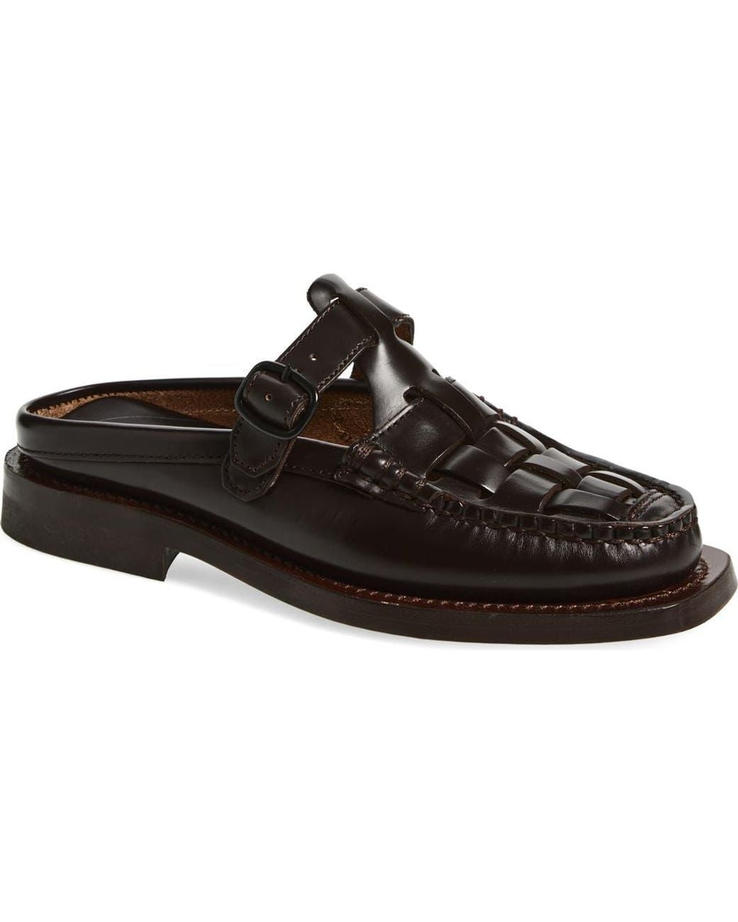 Hereu Bonell Woven Mule in Black | Lyst