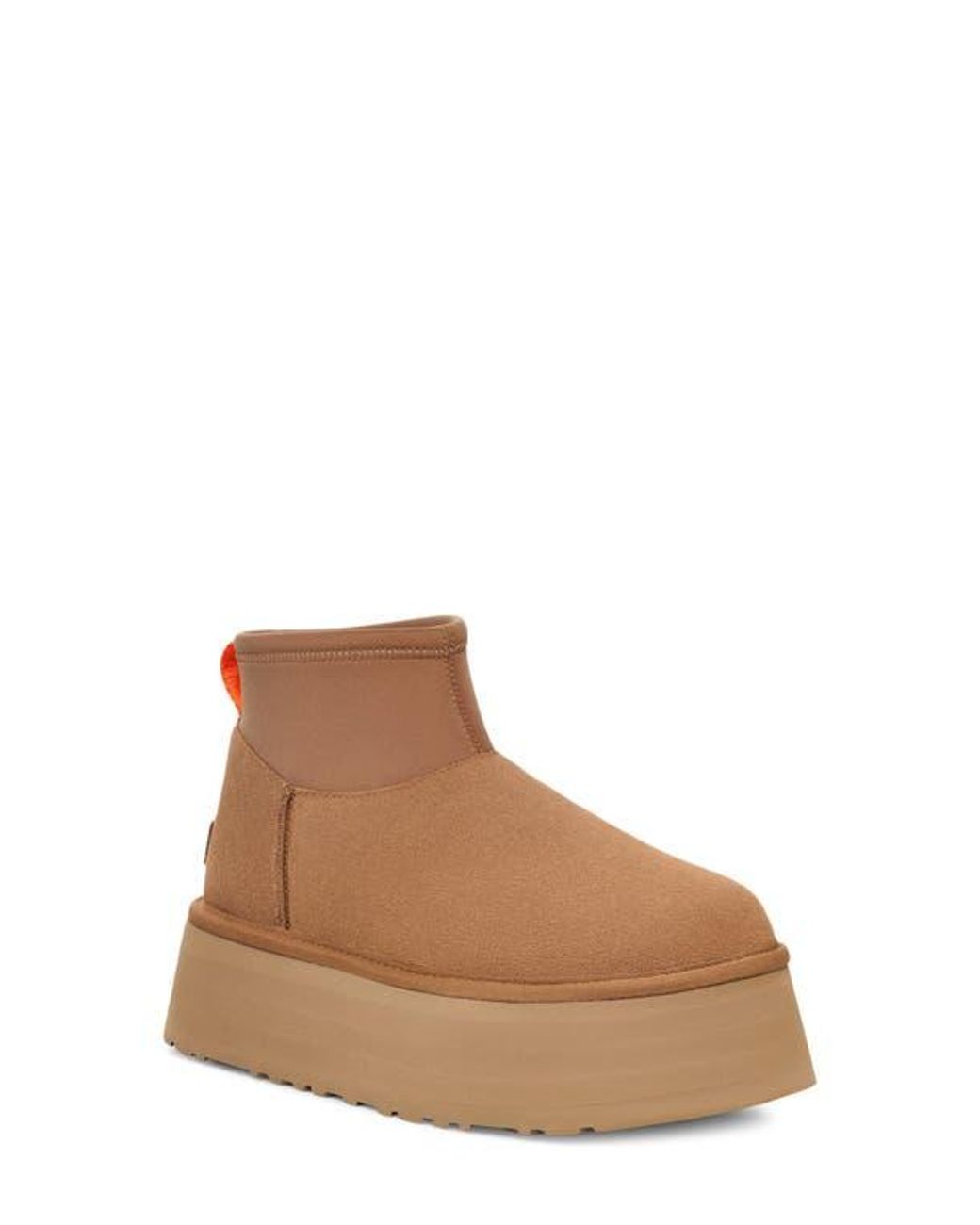 UGG Classic Mini Dipper Platform Boot in Brown | Lyst