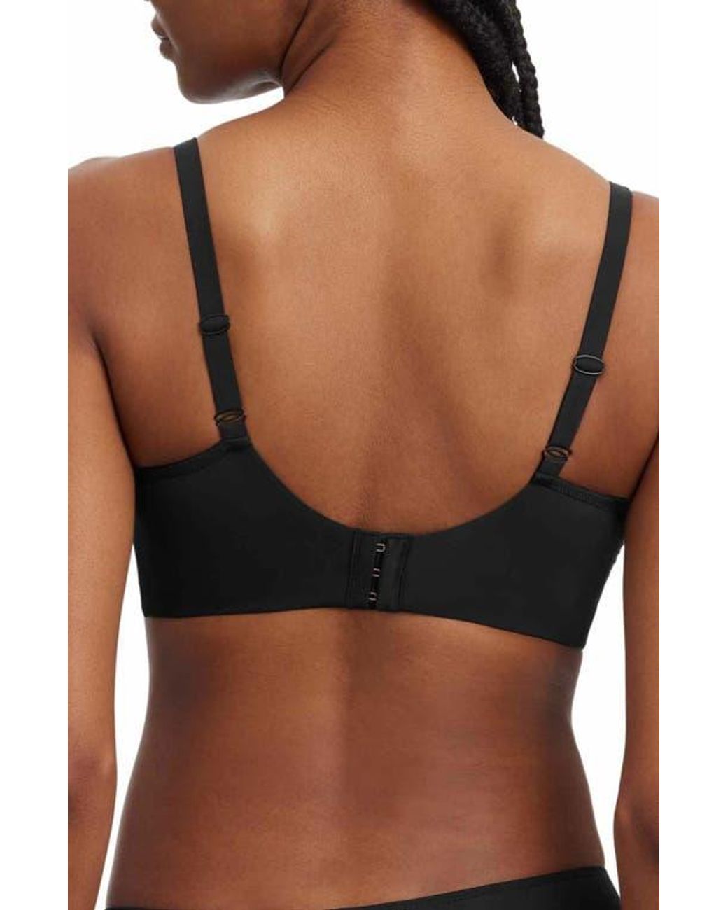 Skarlett Blue Minx Deep Plunge Lace Bra in Black | Lyst