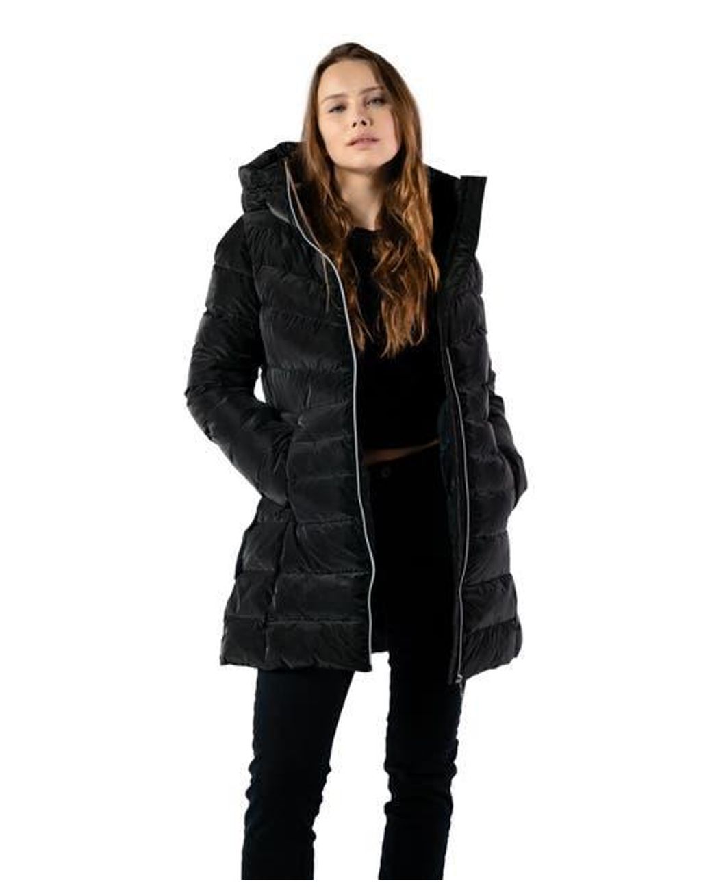 Woodpecker Long Robin Medium Weight Coat Extra Long Sleeves! in Black ...