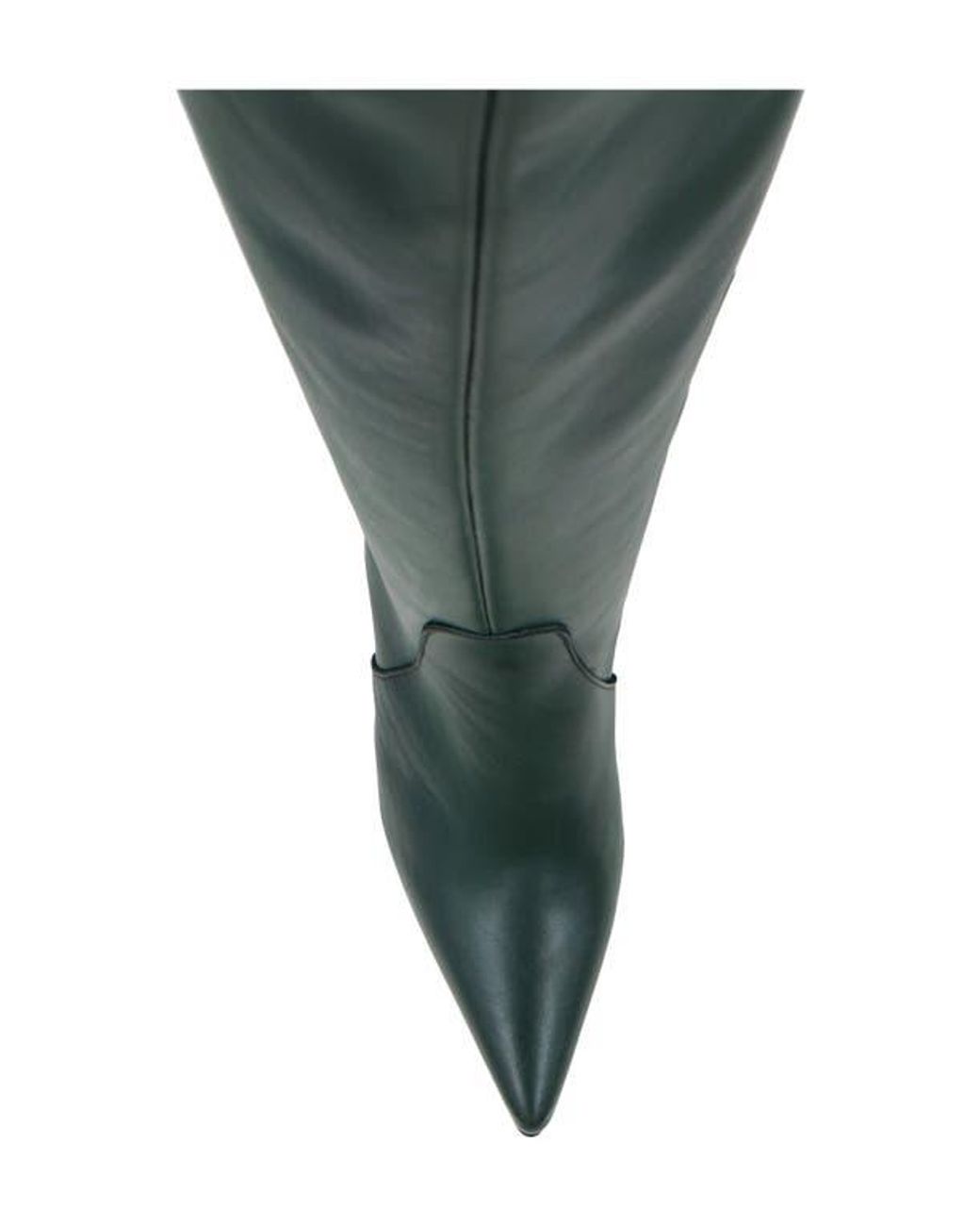 Zigi Karlin Pointed Toe Wedge Boot in Green | Lyst