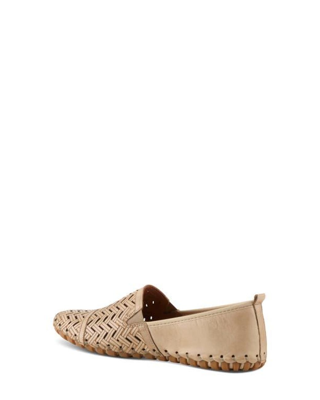 Spring Step Kapri Flat in Natural | Lyst
