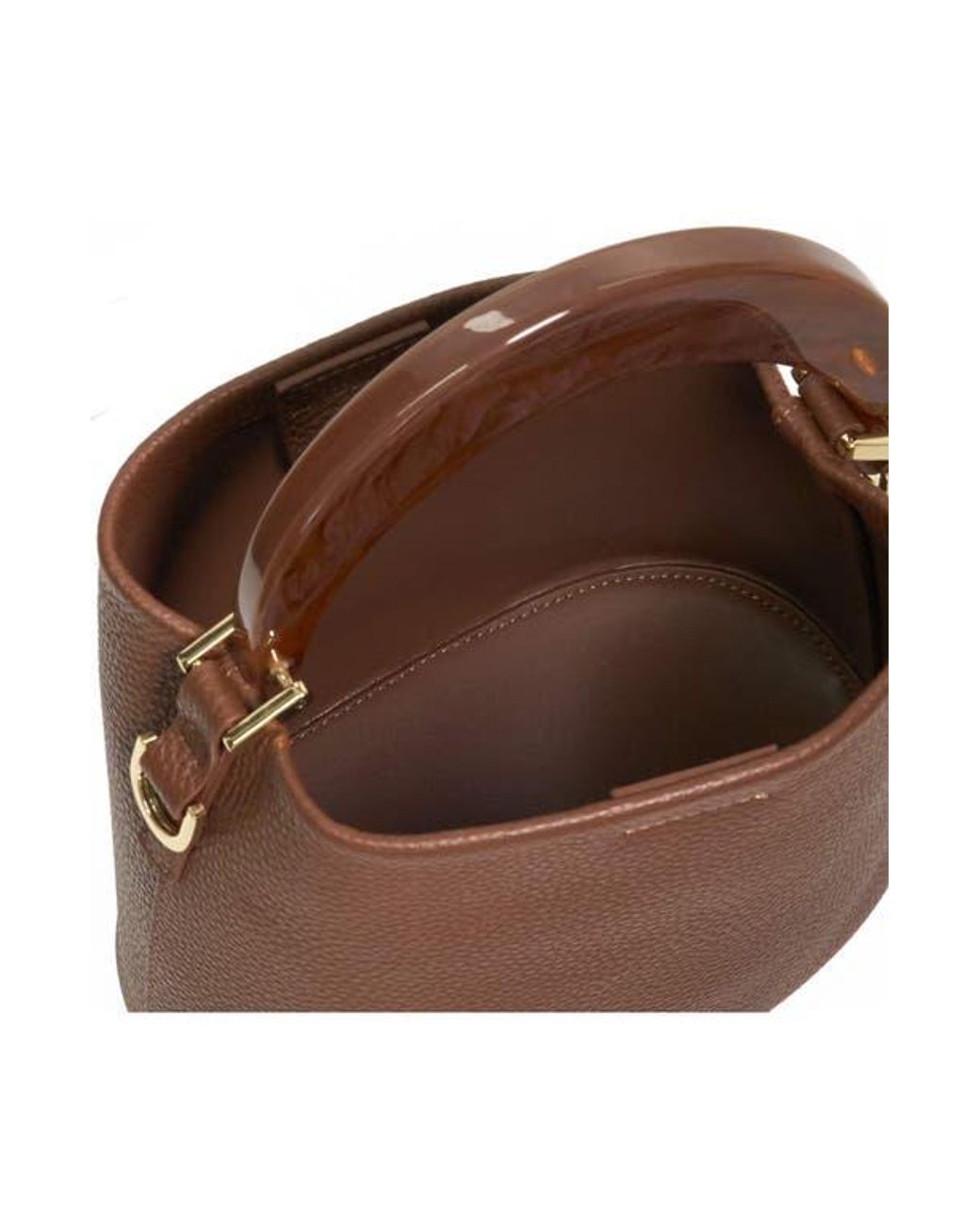 Dune Dharla Leather Top Handle Bag in Brown | Lyst