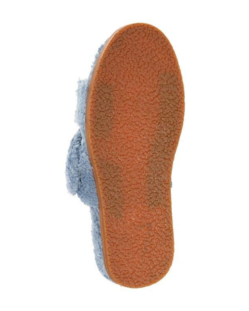 Revitalign Callie High Pile Fleece Slide Slipper in Blue | Lyst
