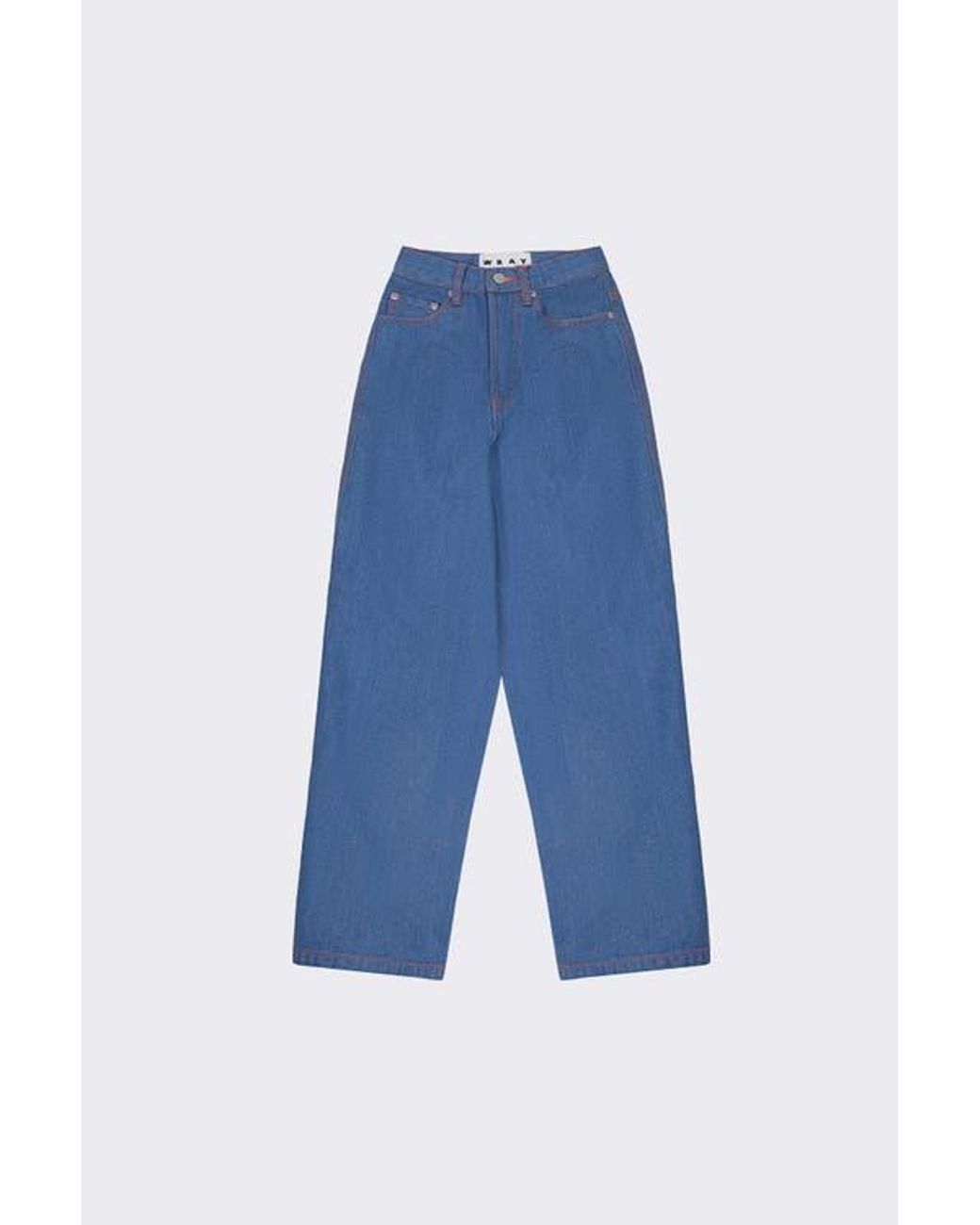 WRAY NYC Hester Jean in Blue | Lyst