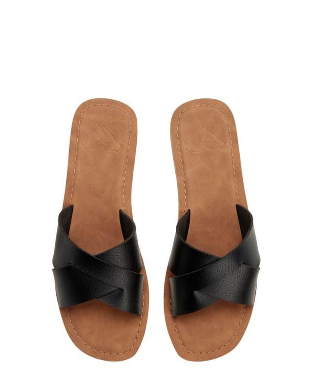 Roxy Andreya Ii Slide Sandal in Black | Lyst