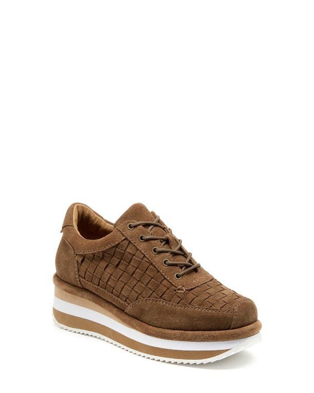 Kelsi Dagger Brooklyn Hollis Platform Sneaker in Brown | Lyst