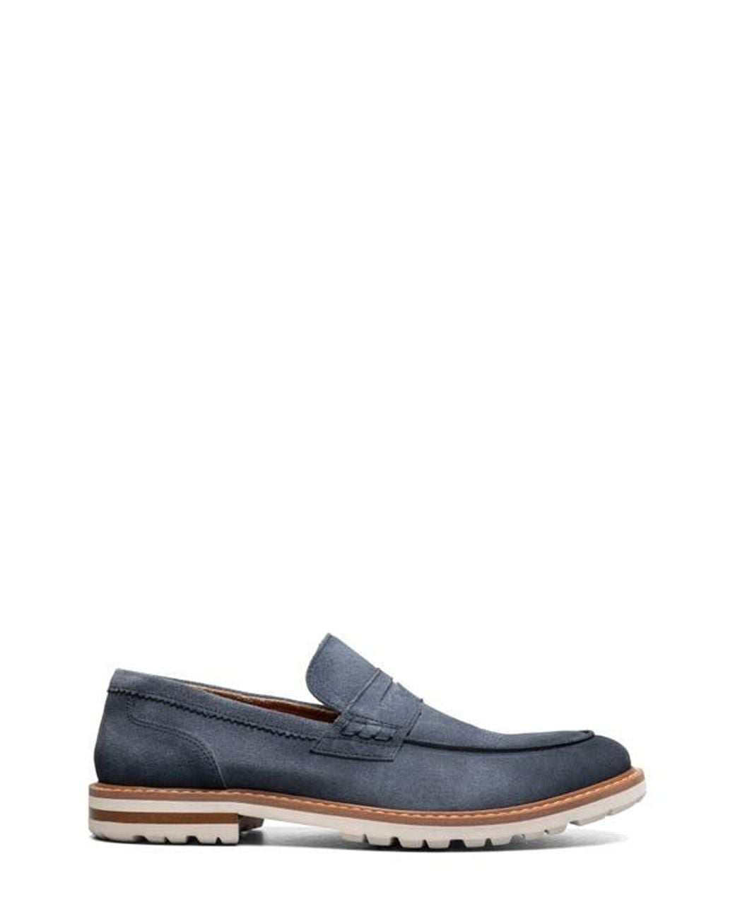 Stacy Adams Hopkins Penny Loafer in Blue for Men | Lyst