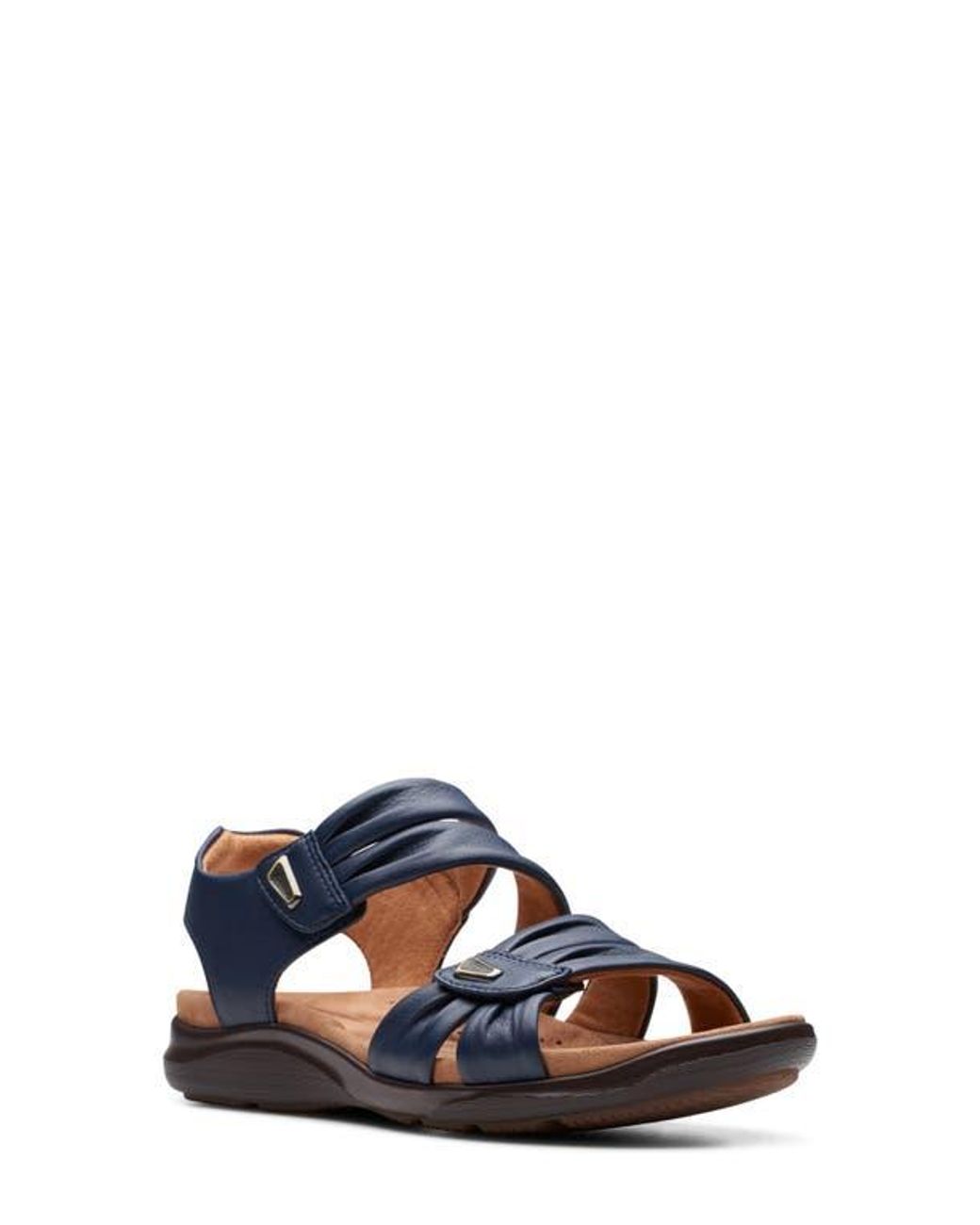 Clarks Kitly Ave Sandal in Blue | Lyst