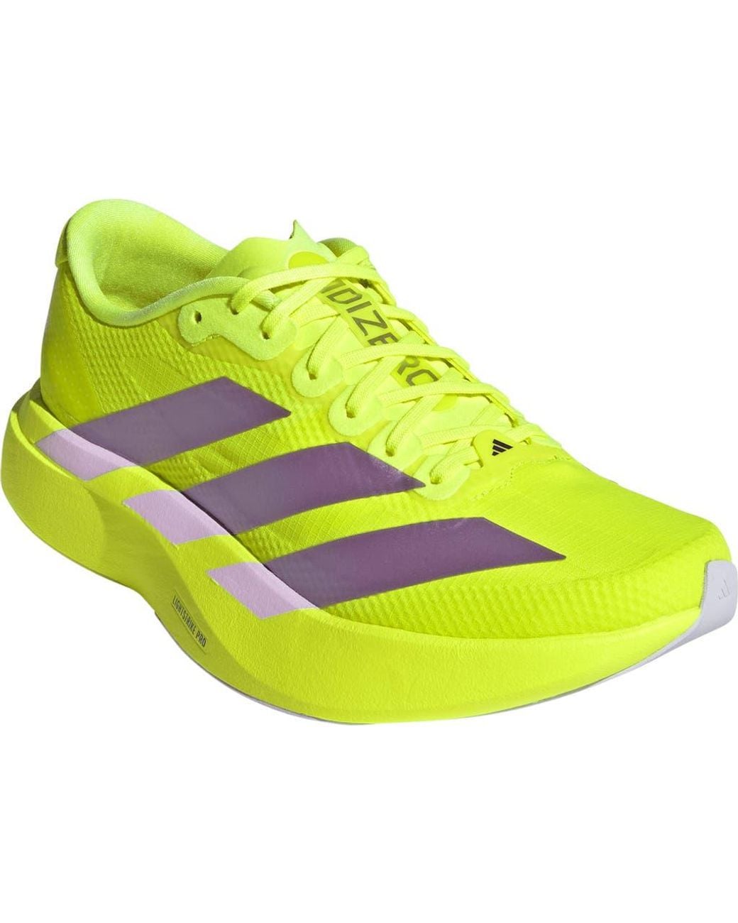 adidas Adizero Evo Sl Running Shoe in Yellow | Lyst