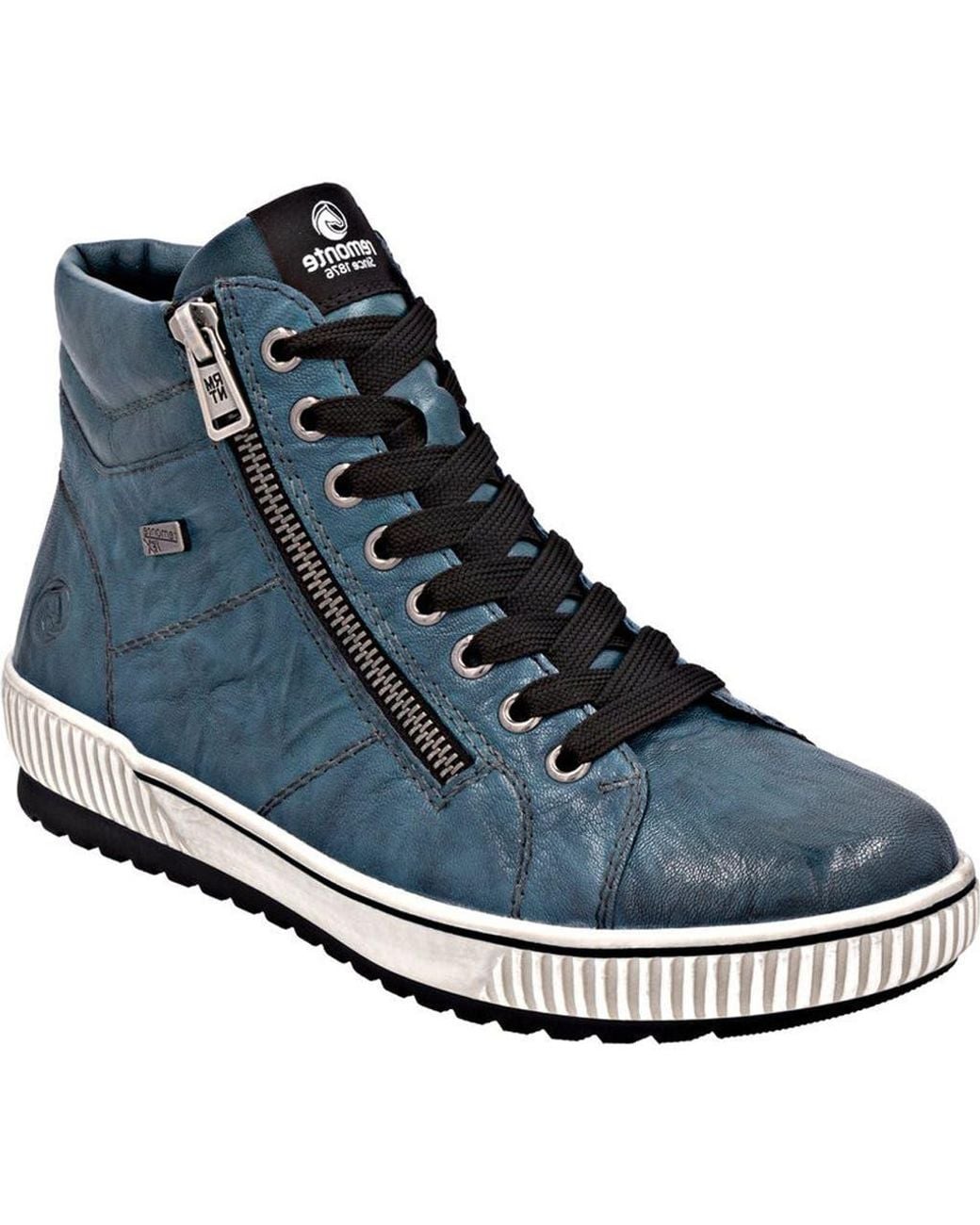 Remonte Maditta 72 High Top Sneaker in Blue | Lyst