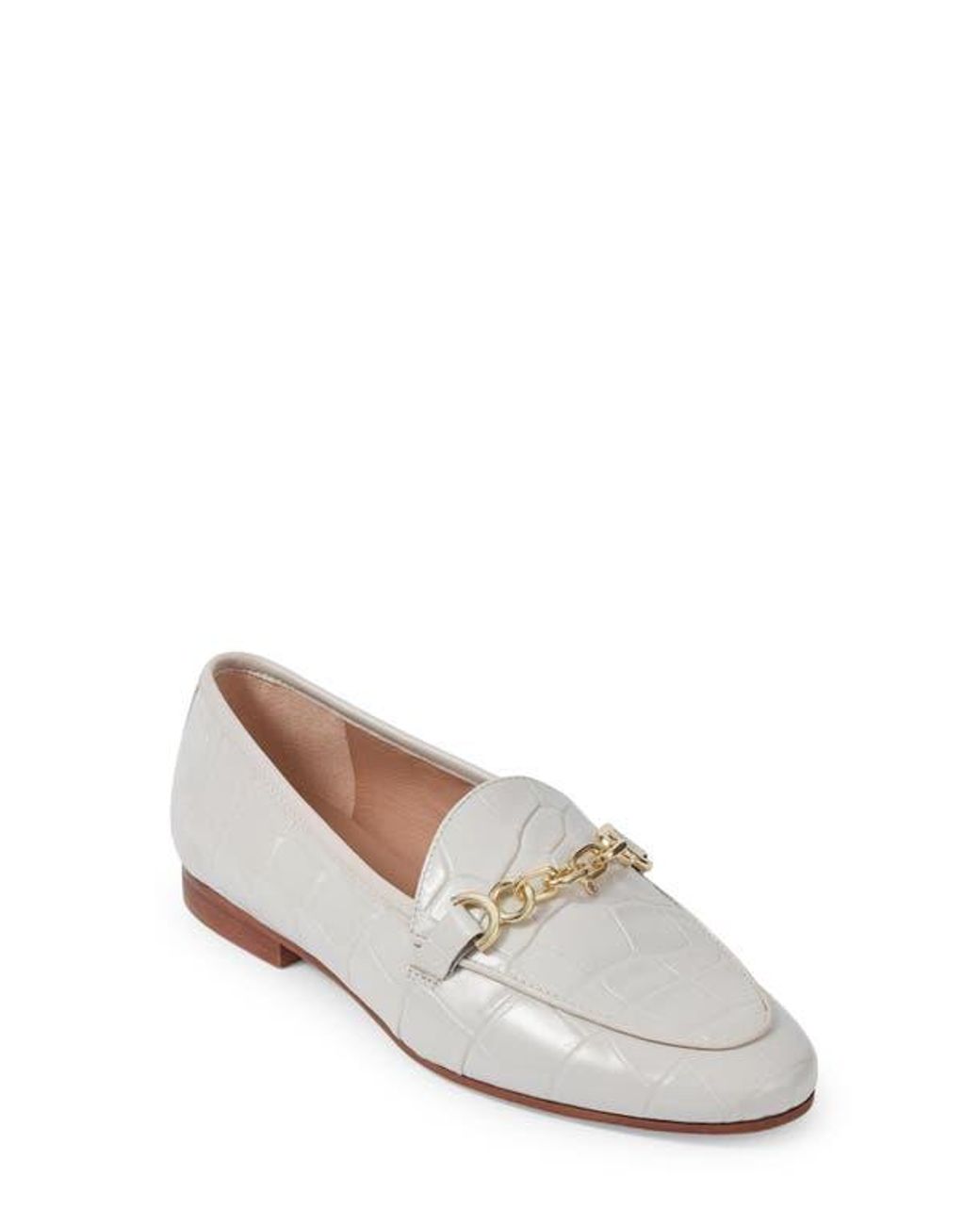 LK Bennett Adalynn Loafer in White | Lyst