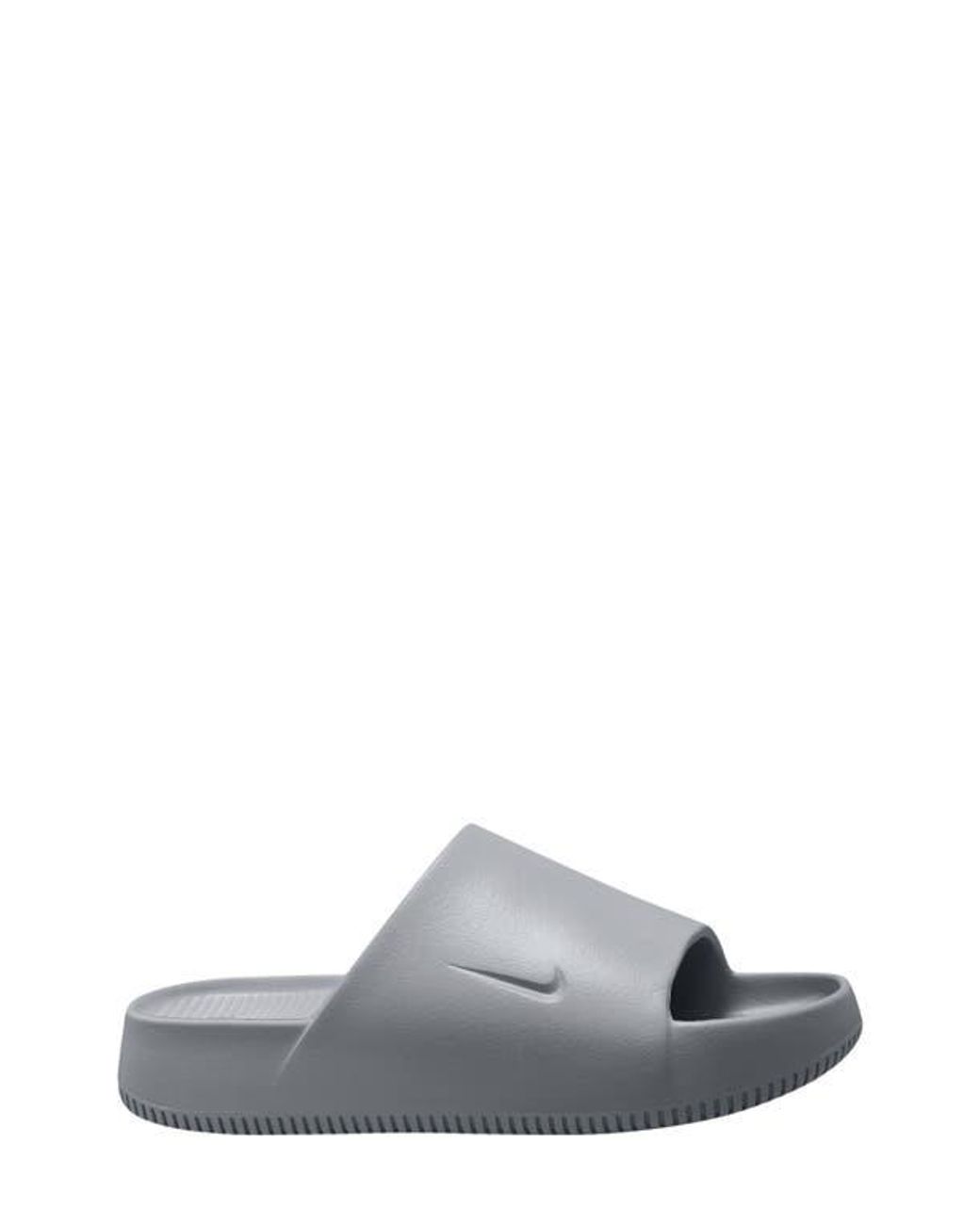 Nike Calm Slide Sandal in Gray for Men | Lyst