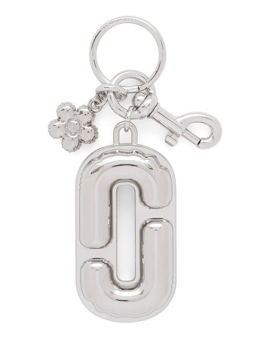 Marc Jacobs The J Marc Balloon Bag Charm in White | Lyst