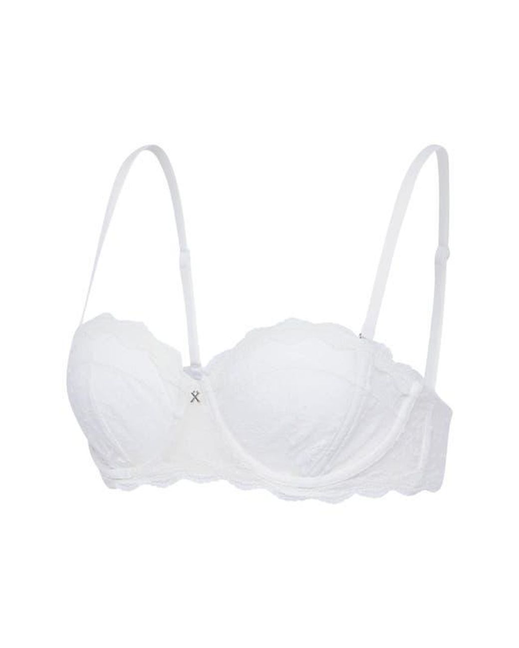 Savage x Fenty First Sight Unlined Strapless Bra in Brown | Lyst