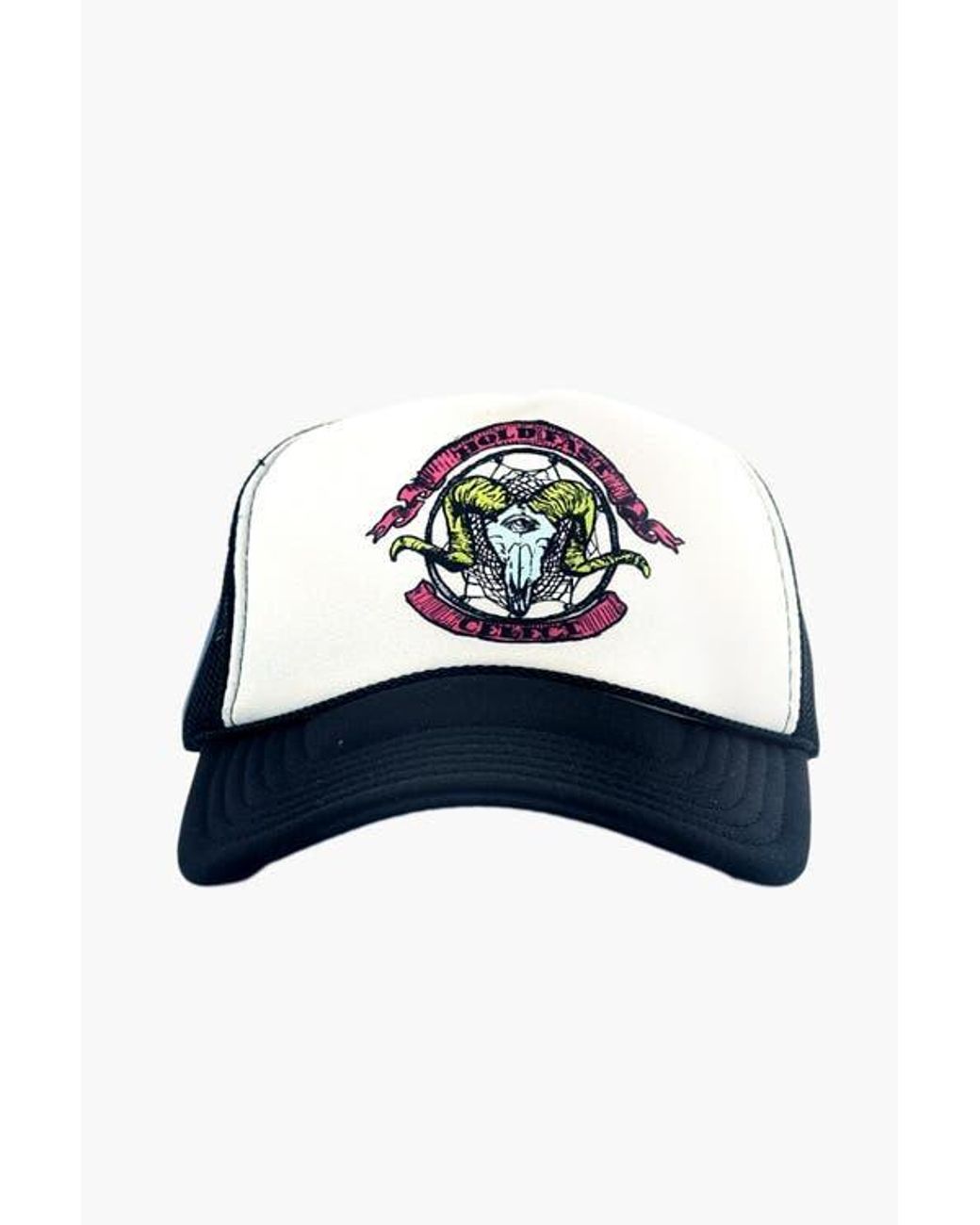 The Celect Hold Fast Trucker Cap in Blue | Lyst