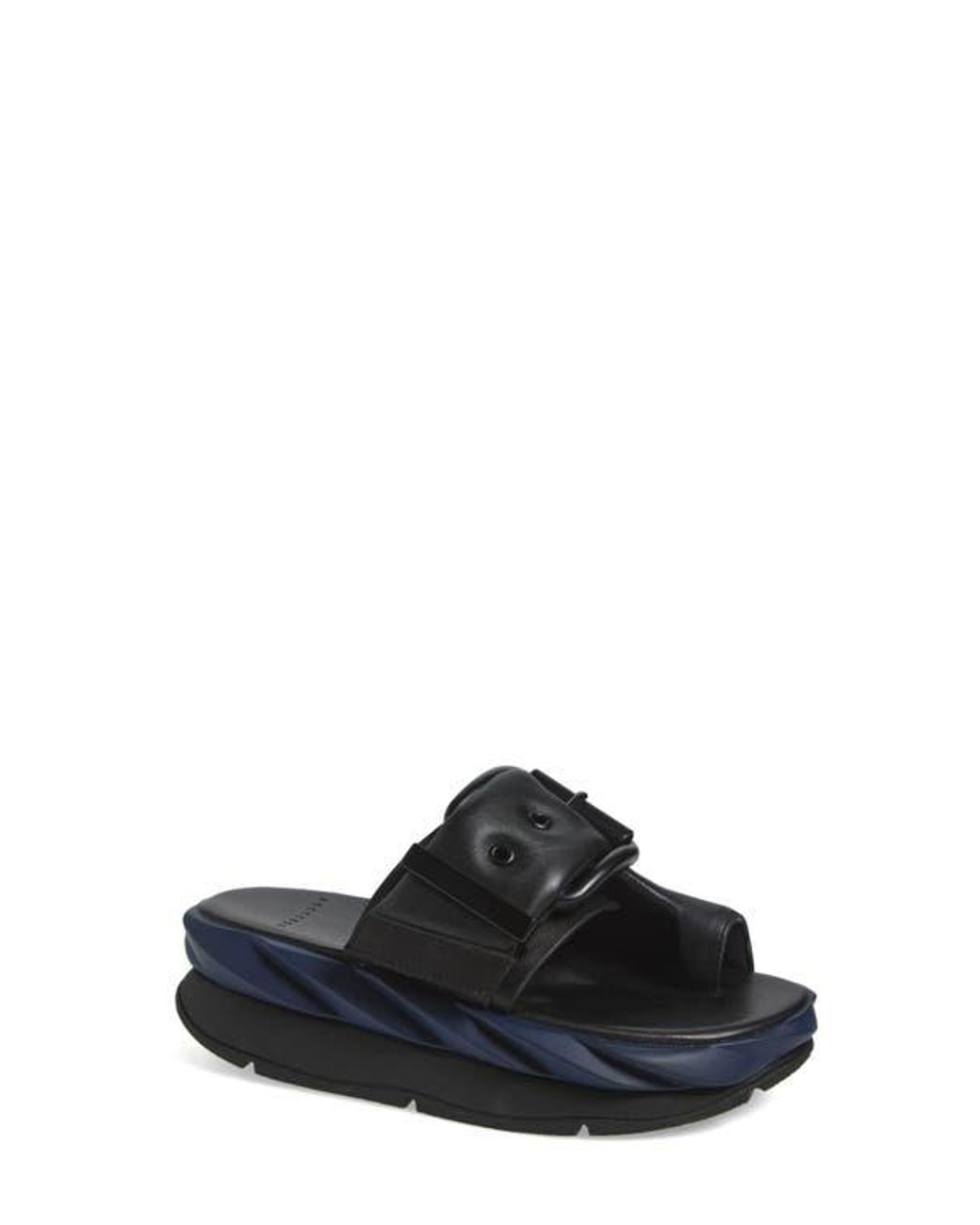 4Ccccees Mellow Glow Platform Sandal in Black | Lyst