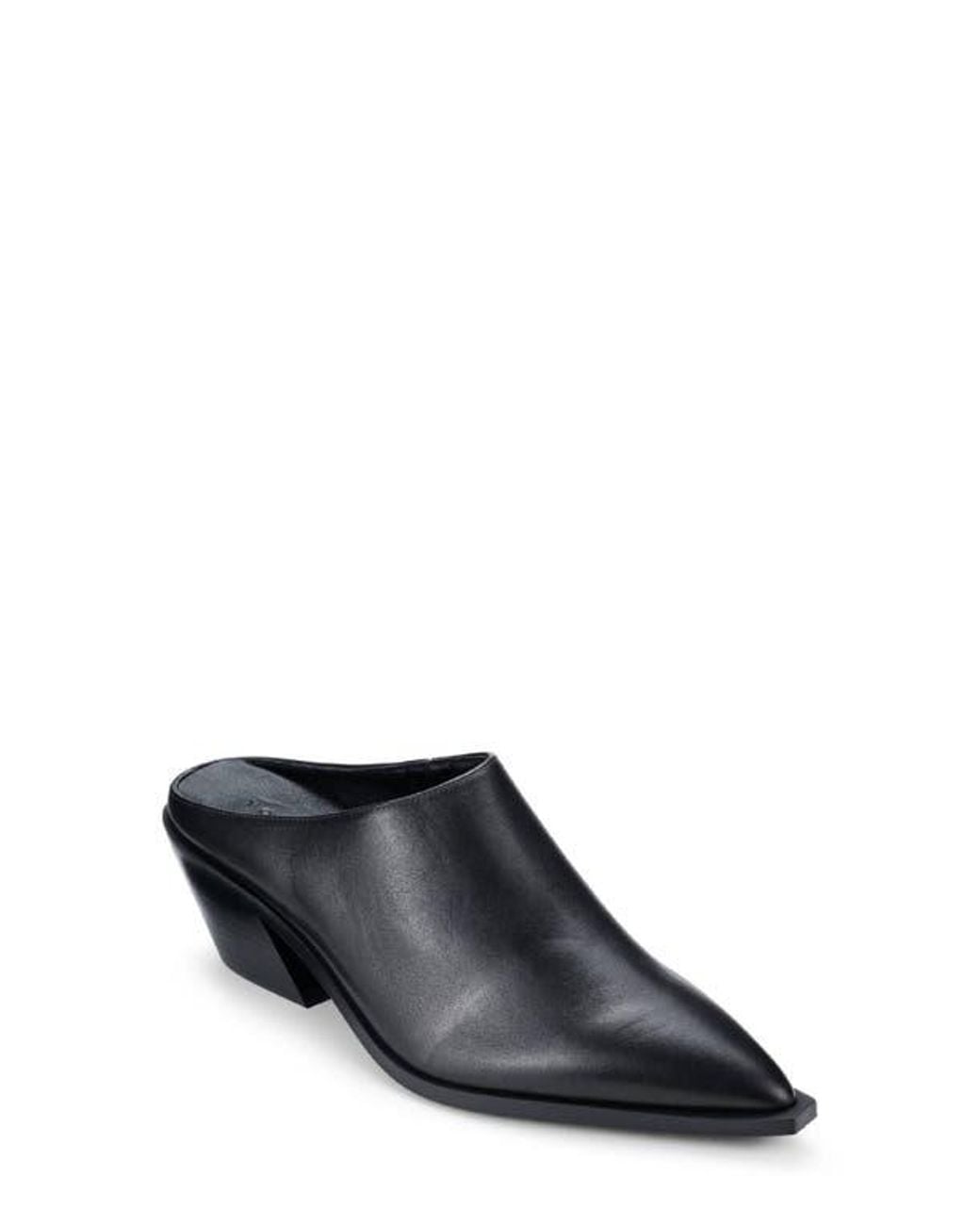Yosi Samra Savile Pointed Toe Mule in Black | Lyst