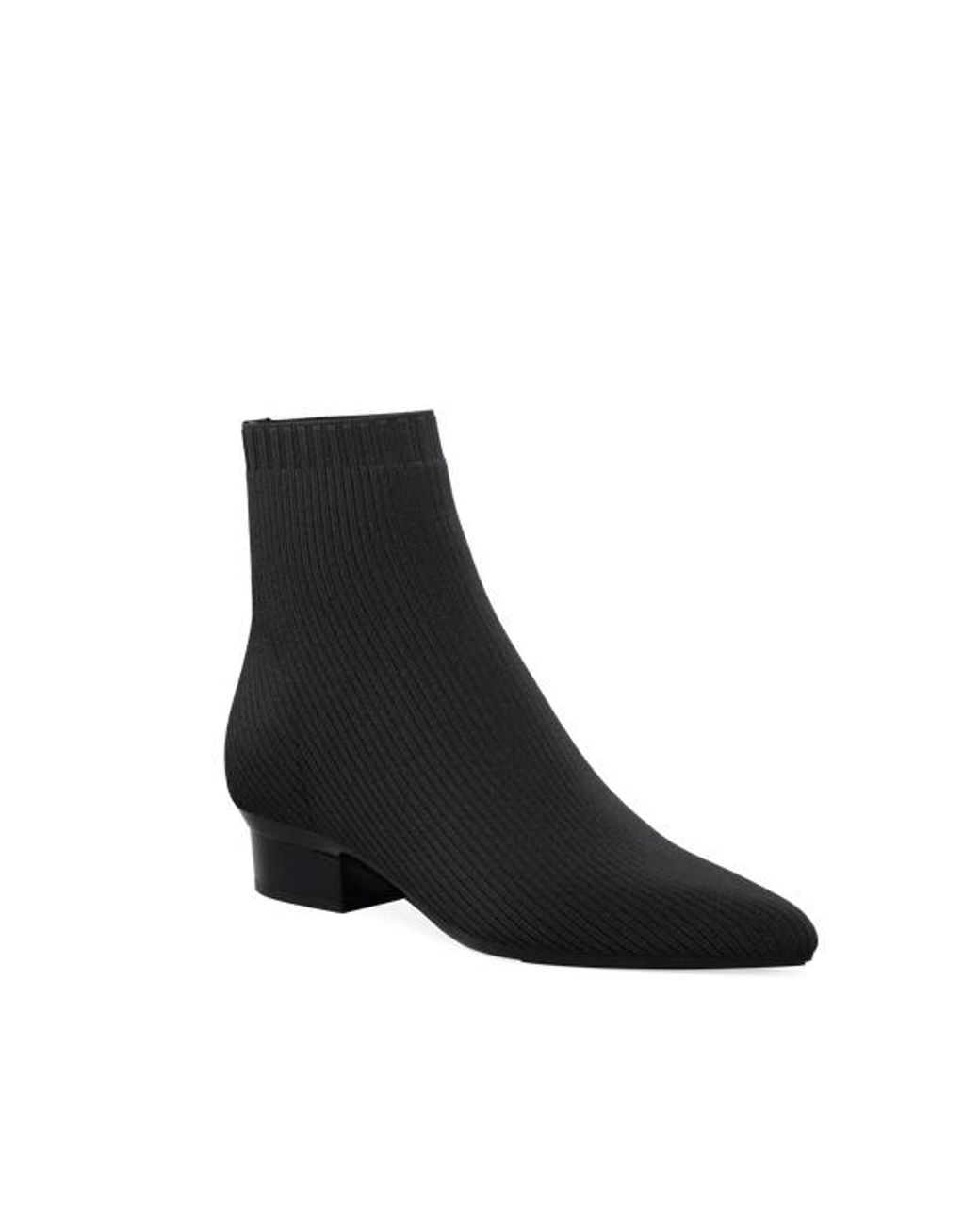 Pashion Footwear The Bootie 3 Block Convertible Heel in Black | Lyst