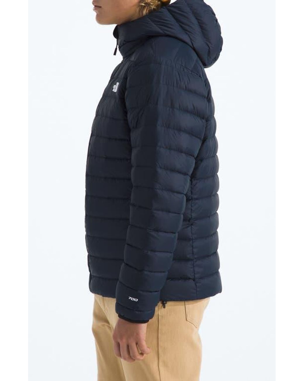 The North Face Classic 700 Fill Power Down Hooded Jacket in Blue for ...