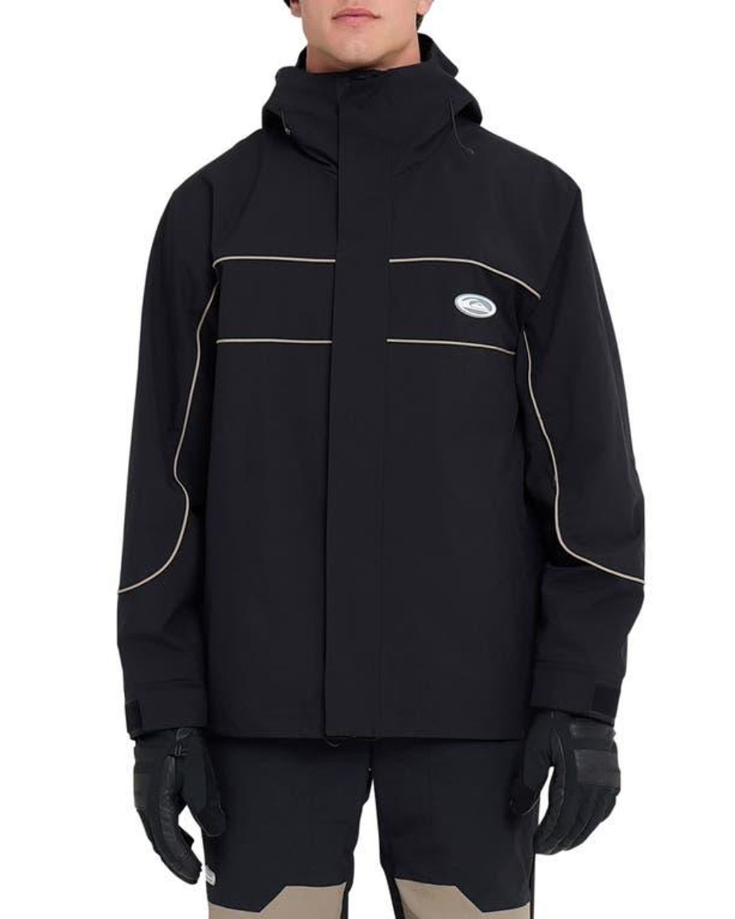 Quiksilver High Altitude Waterproof Snow Jacket in Blue for Men | Lyst