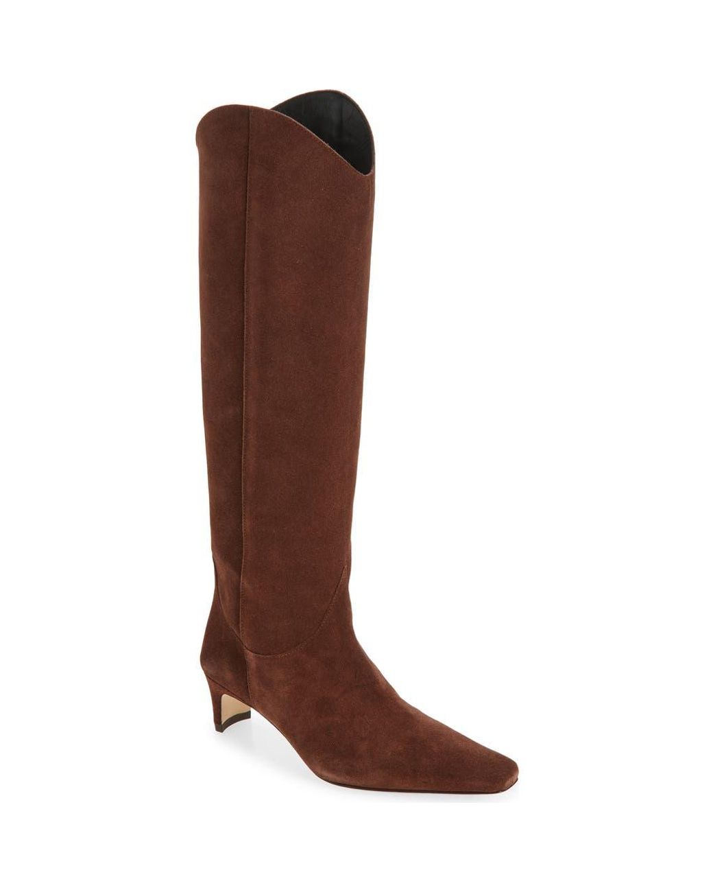 STAUD Wally Western Boot in Brown | Lyst