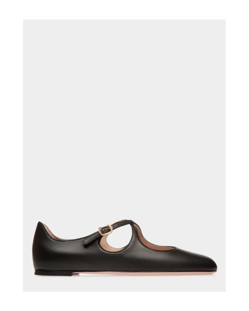 Bally Rina Flat in White | Lyst