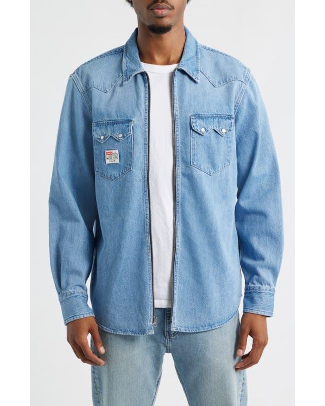 Levi's X Disney Pixar Toy Story Shacket in Blue for Men | Lyst