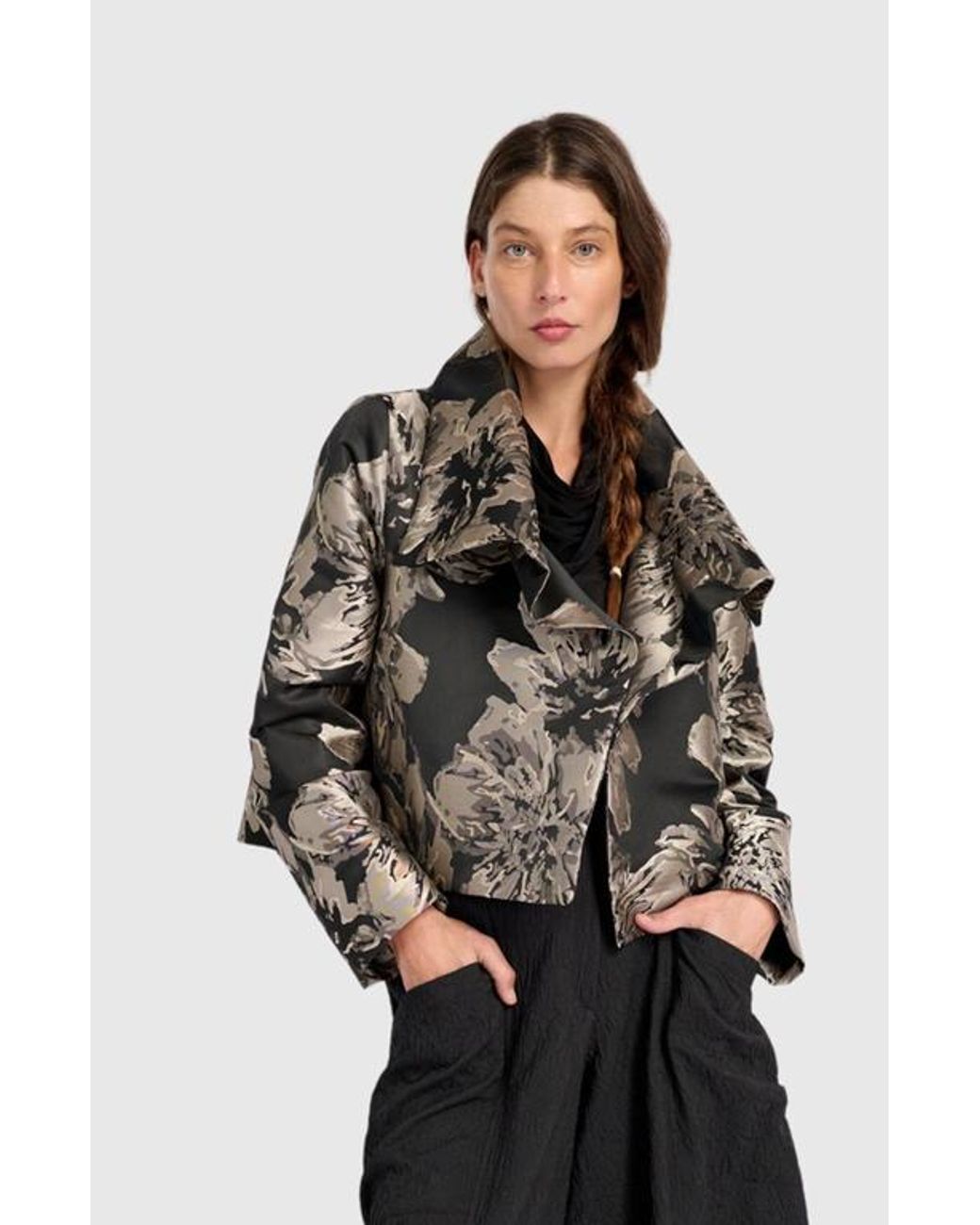 Alembika Nightfall Moto Jacket in White | Lyst