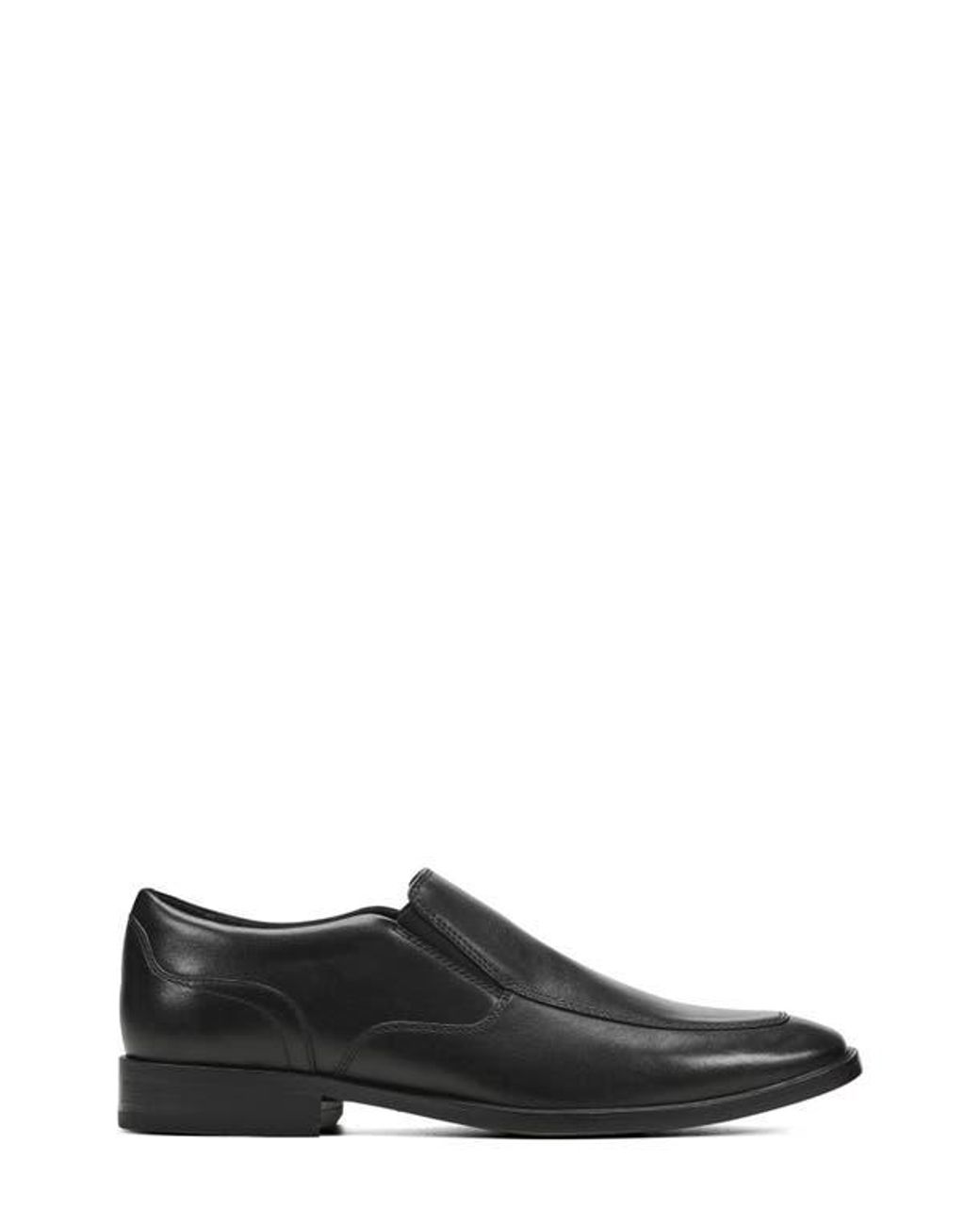 Rockport Darrek Apron Toe Slip-On Shoe in Black for Men | Lyst