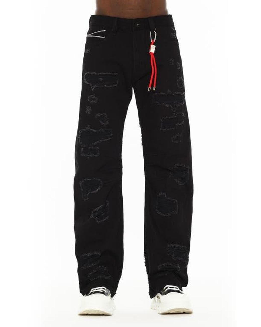 Cult Of Individuality Grunge 607 Baggy Jeans in Black for Men | Lyst