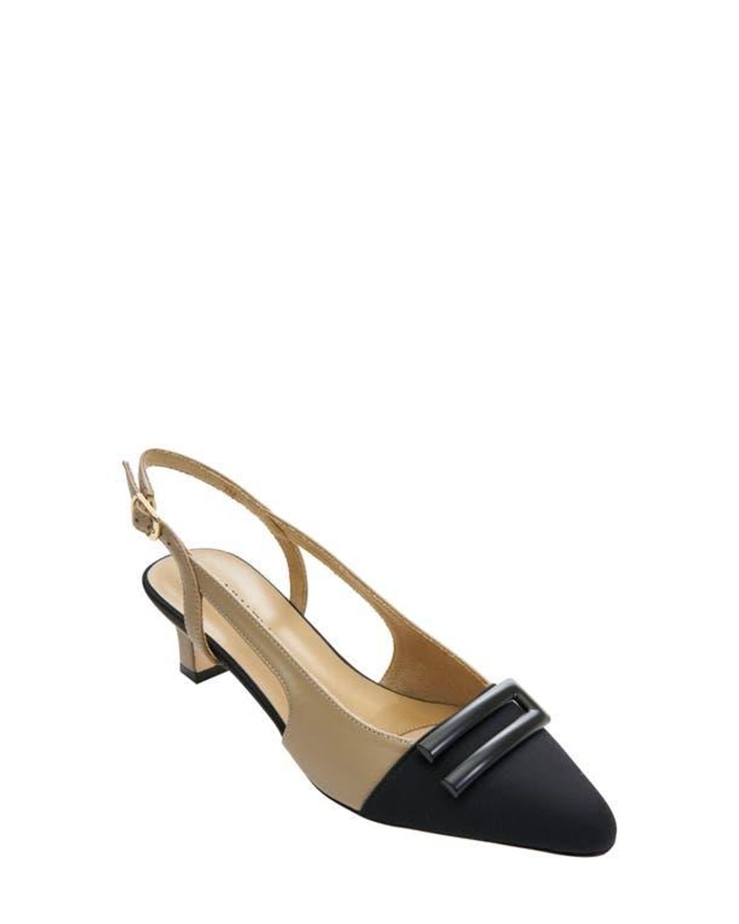Vaneli Tady Pointed Toe Slingback Pump in Metallic | Lyst