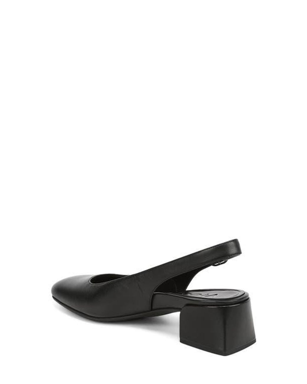 Vionic Reyes Block Heel Slingback Pump in Black | Lyst