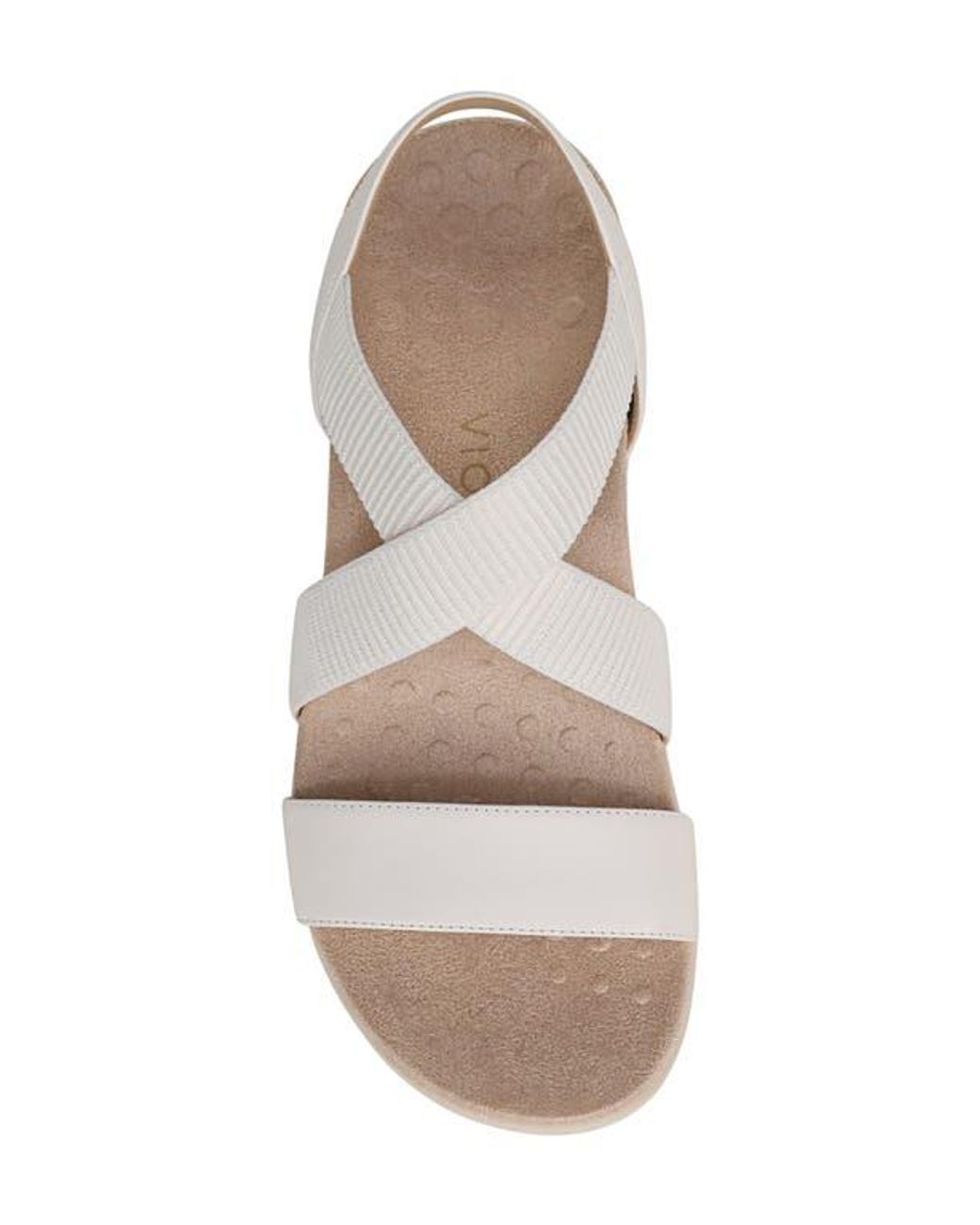 Vionic Raina Slingback Sandal in White | Lyst