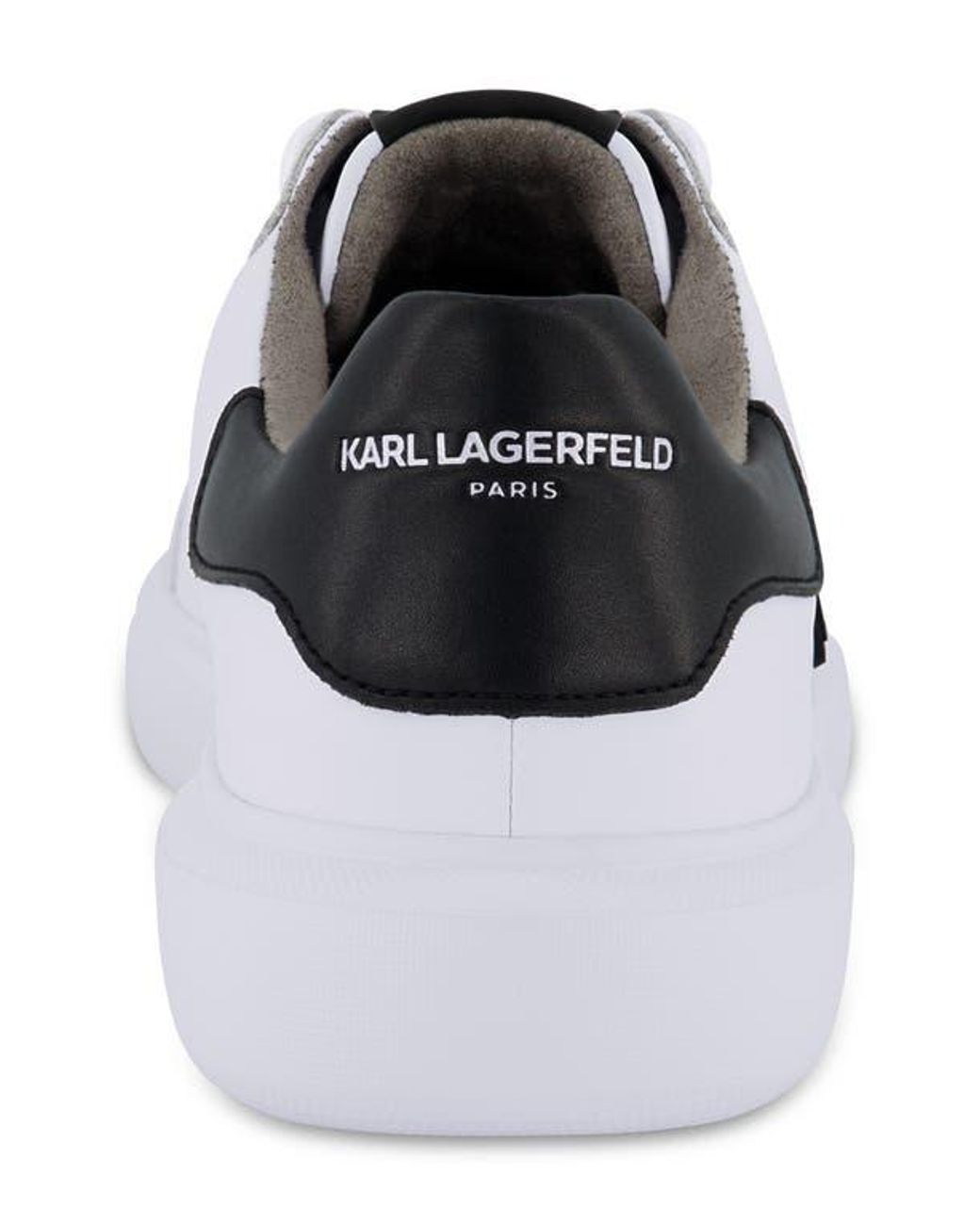 KARL LAGERFELD Karl Patch Sneaker in White for Men | Lyst