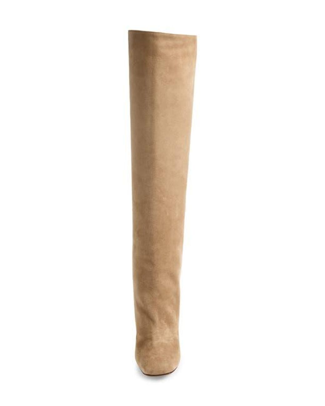 Dolce & Gabbana Jackie Over The Knee Boot in Natural | Lyst