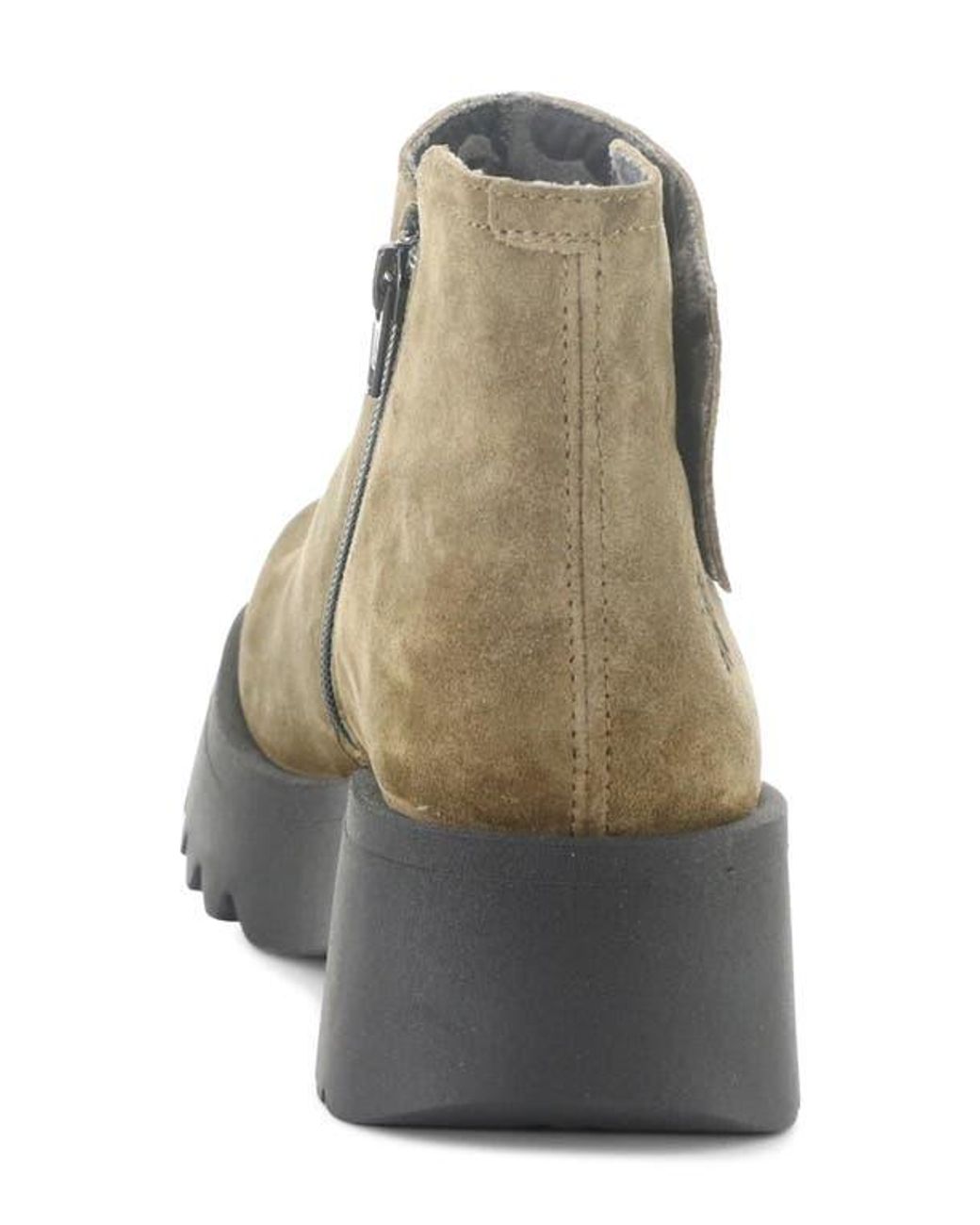 Fly London Mufe Platform Wedge Bootie | Lyst