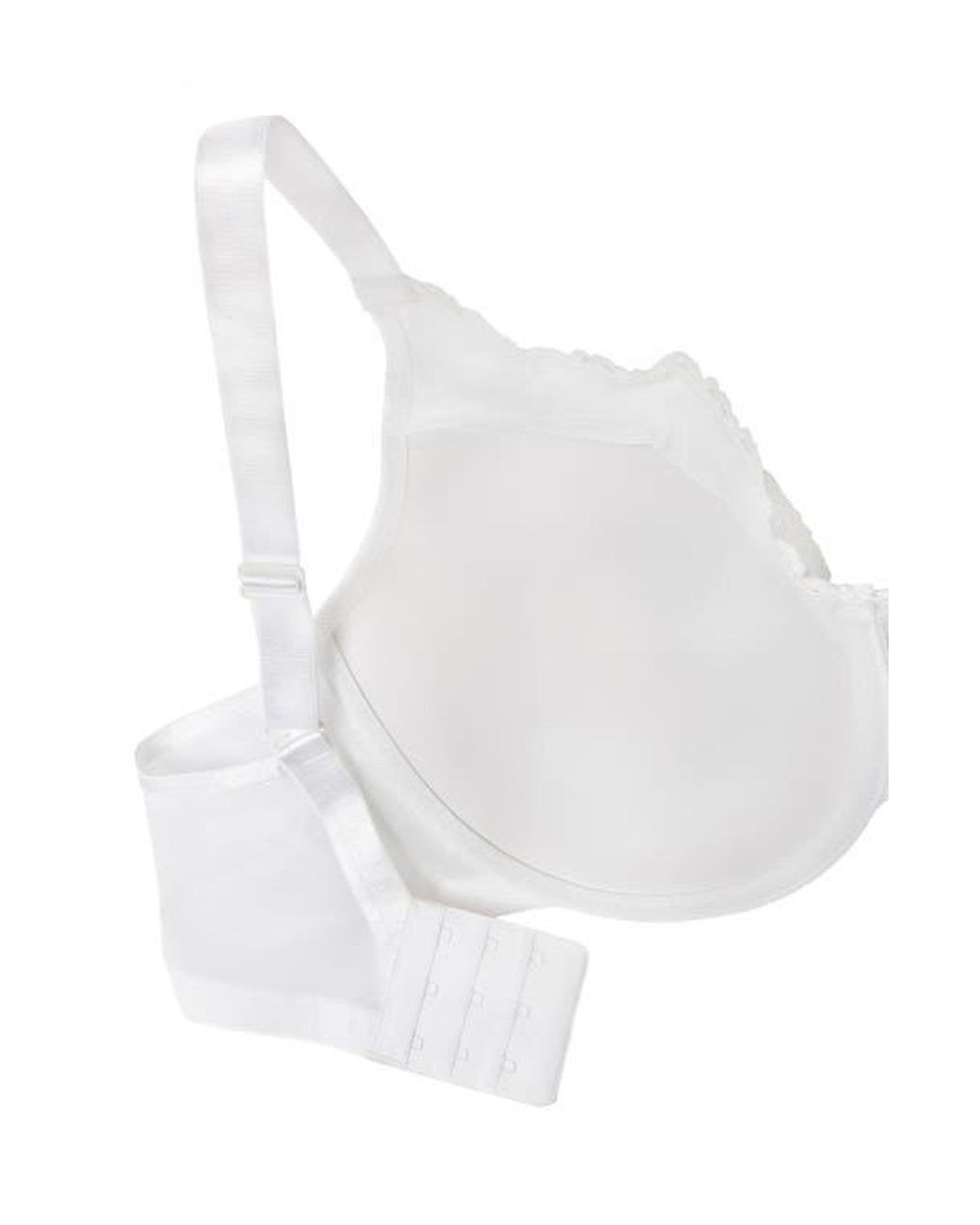 Curvy Couture Sheer Whisper Plunge Underwire T-Shirt Bra | Lyst