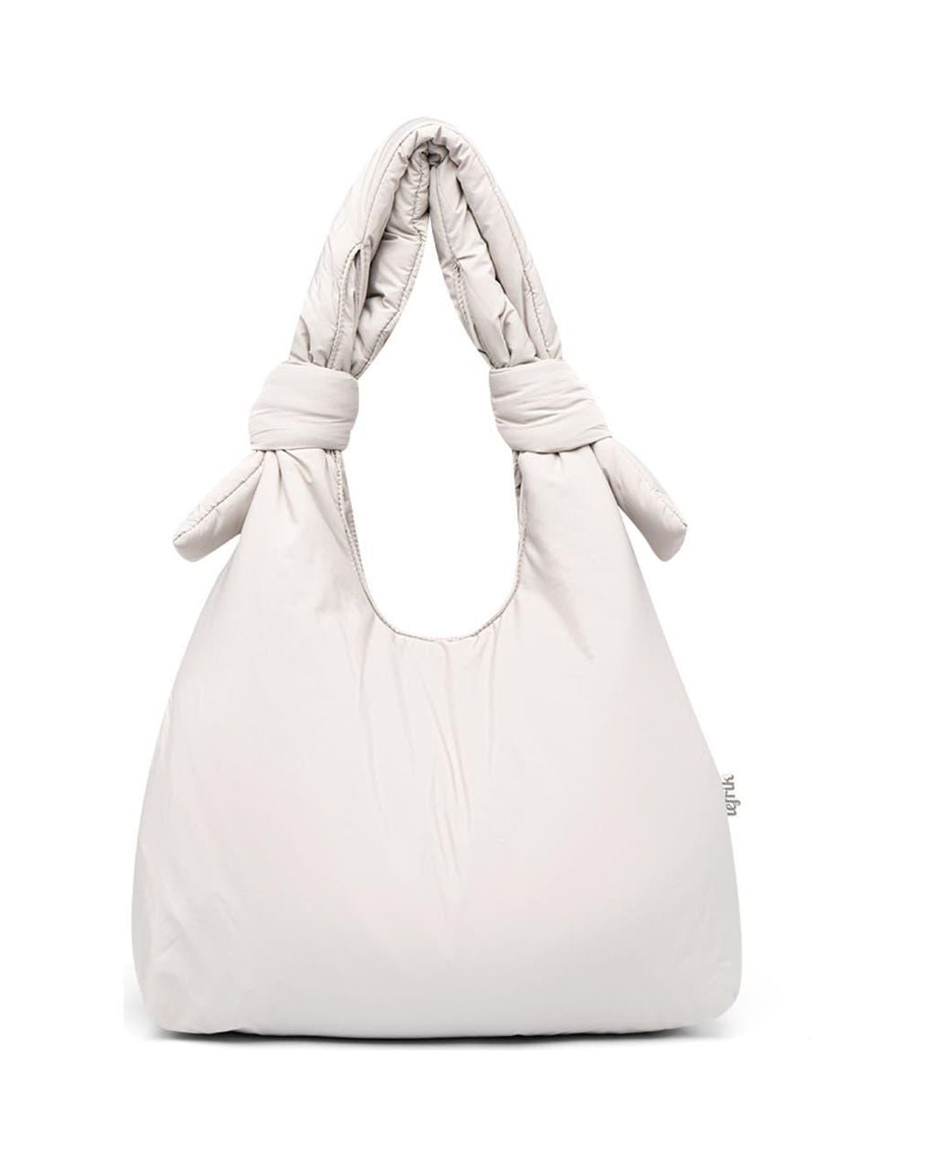 Lefrik Biwa Puffy Bag in White | Lyst
