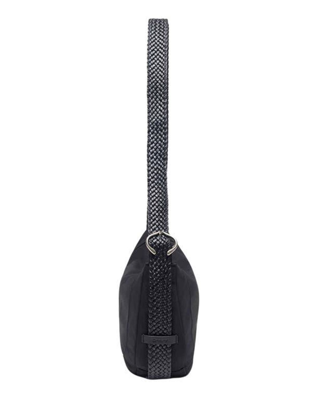 orYANY Braid Faux Leather Crossbody Bag in Black | Lyst