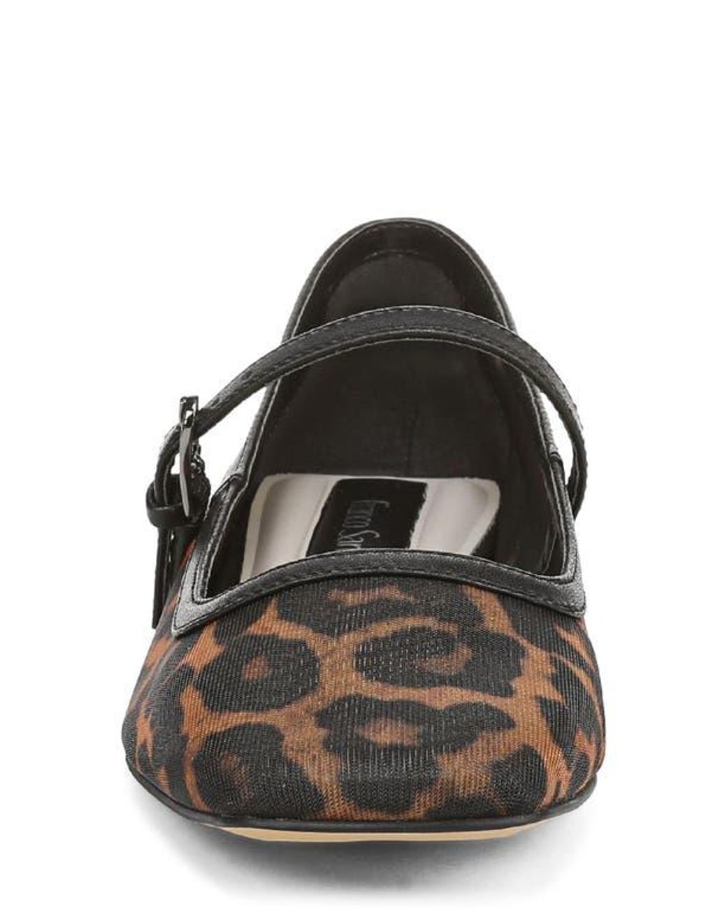 Franco Sarto Tinsley Mary Jane Flat in Natural | Lyst
