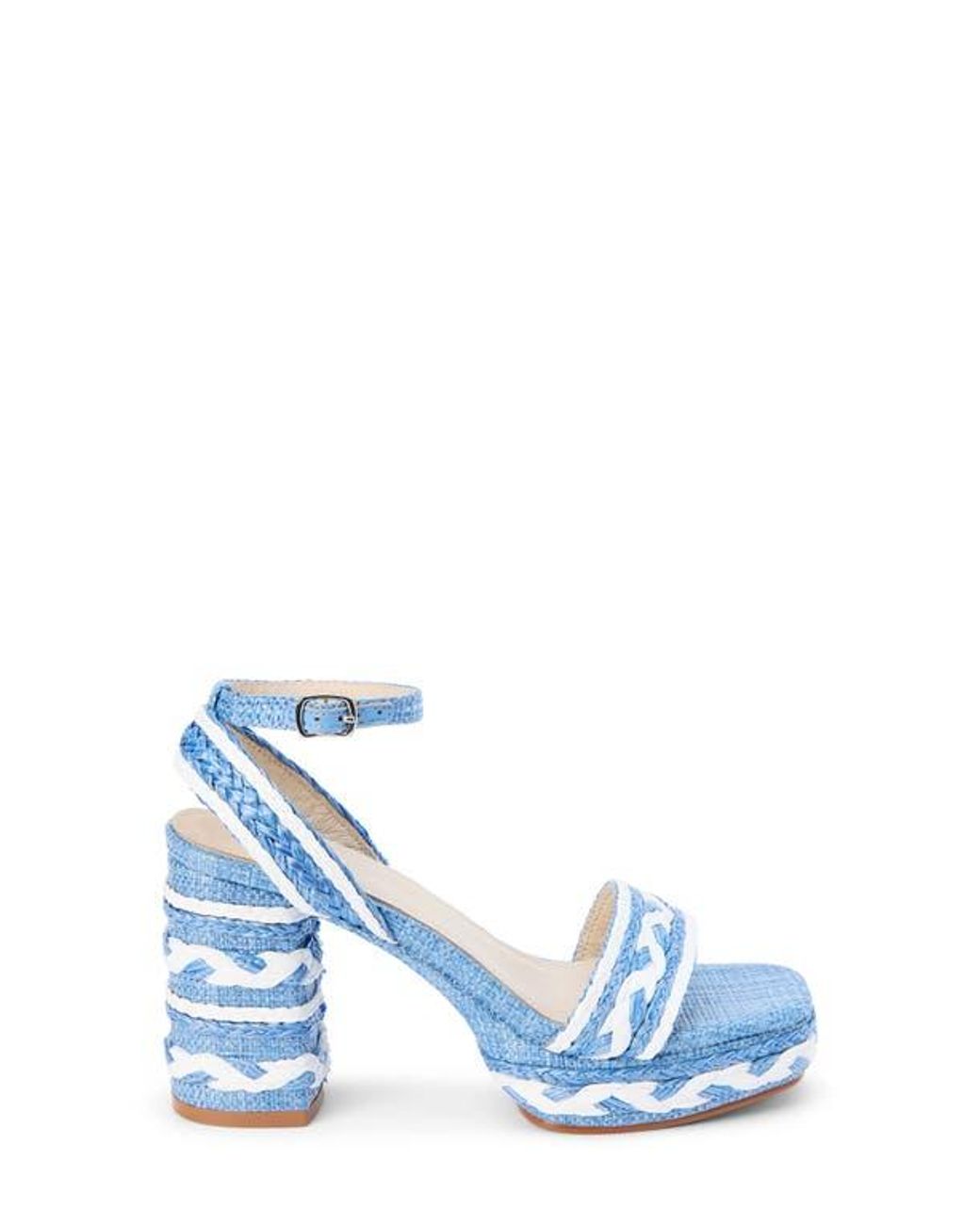 Matisse Lyla Ankle Strap Sandal in Blue | Lyst