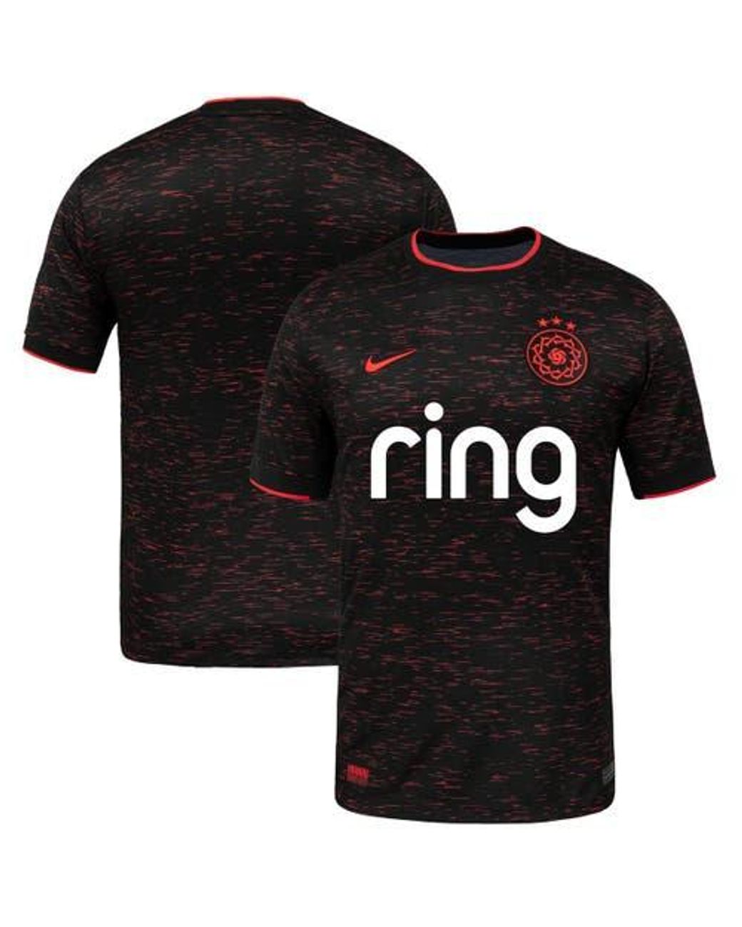 Nike Portland Thorns Fc 2025 Secondary Stadium Replica Jersey in Black ...