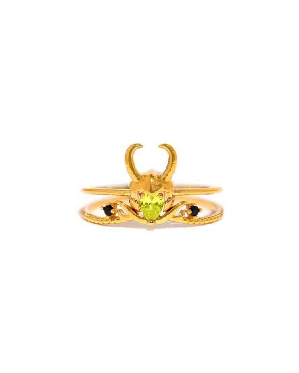 Girls Crew X Marvel Loki God Of Stories Ring Set in Metallic | Lyst