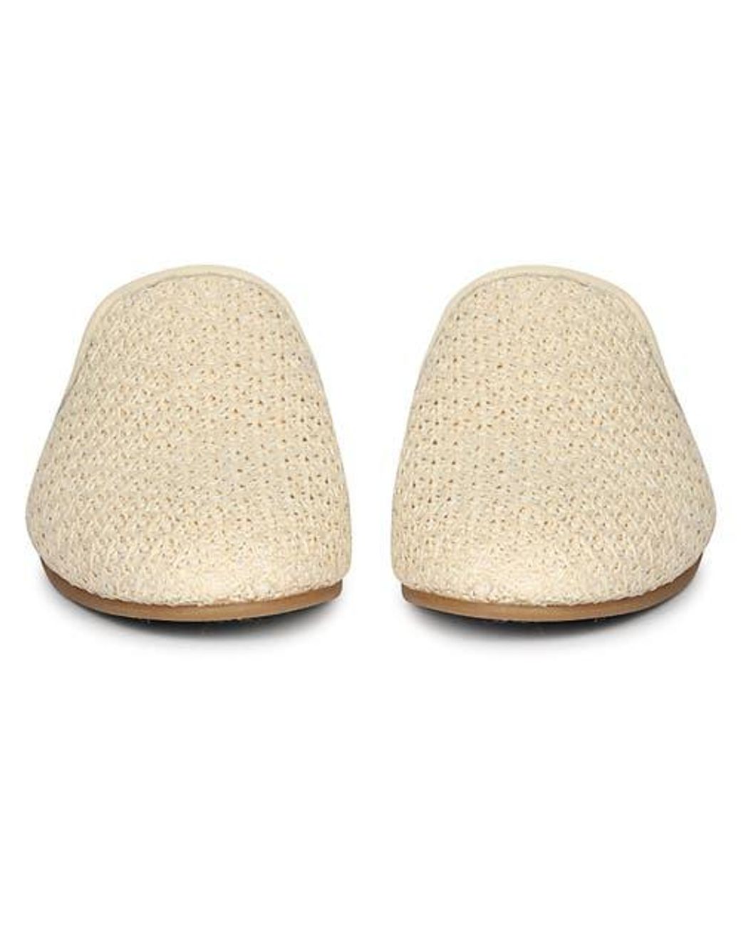 Jelavu Andrea Raffia Slip-On Mule in Natural | Lyst