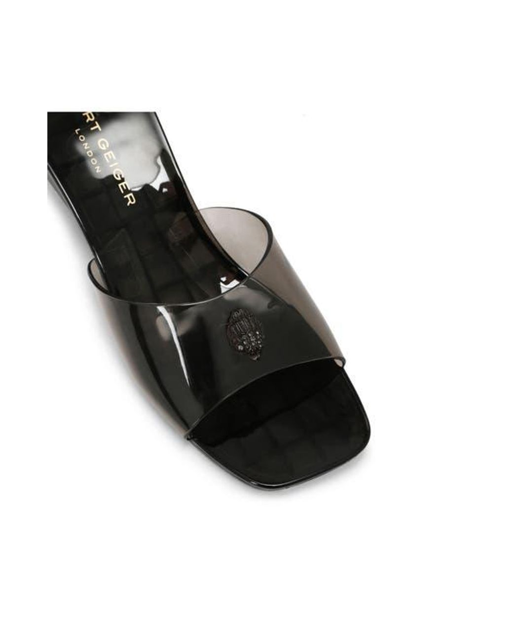 Kurt Geiger Maddison Wedge Sandal in Black | Lyst