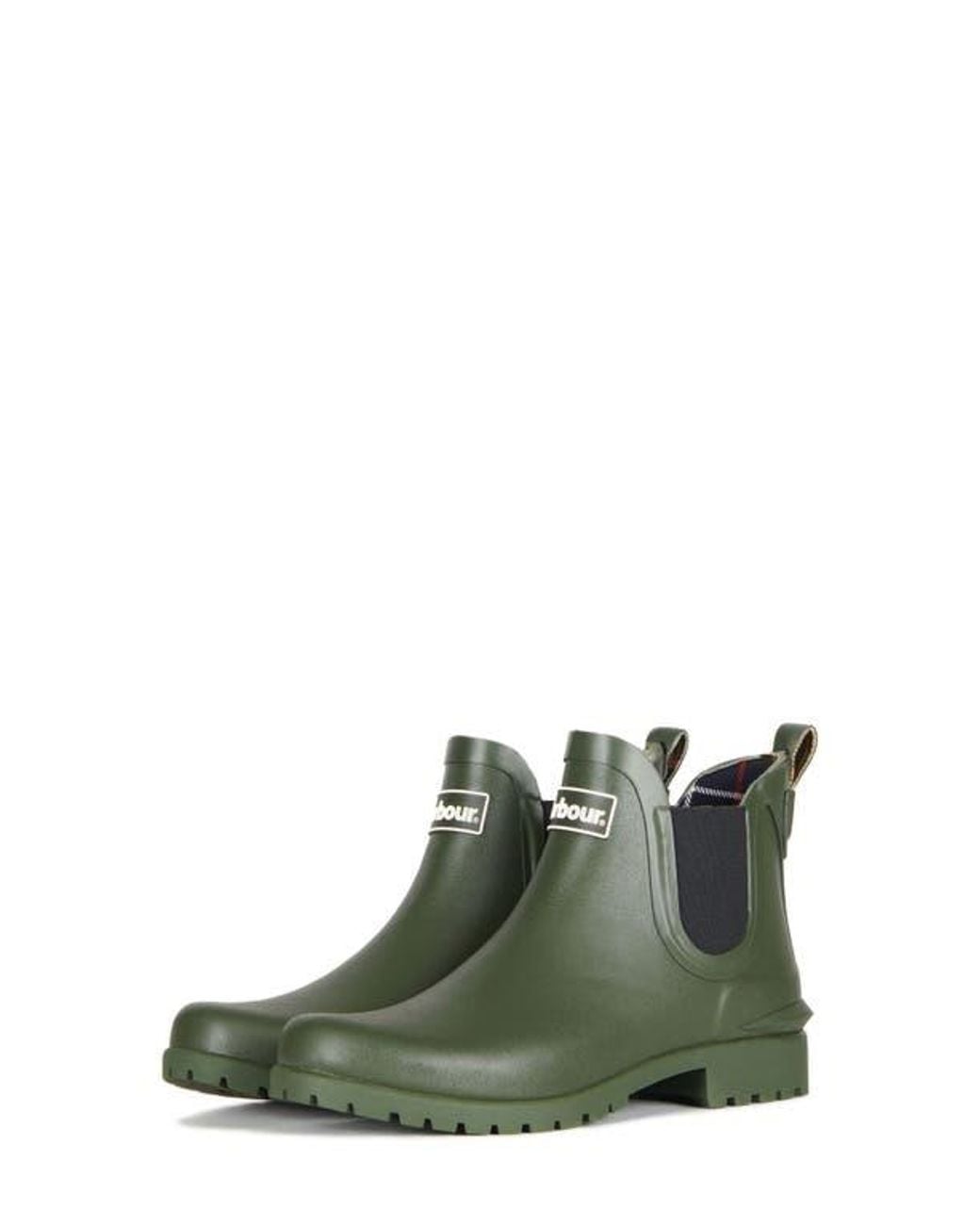 Barbour Wilton Chelsea Rain Boot in Gray | Lyst