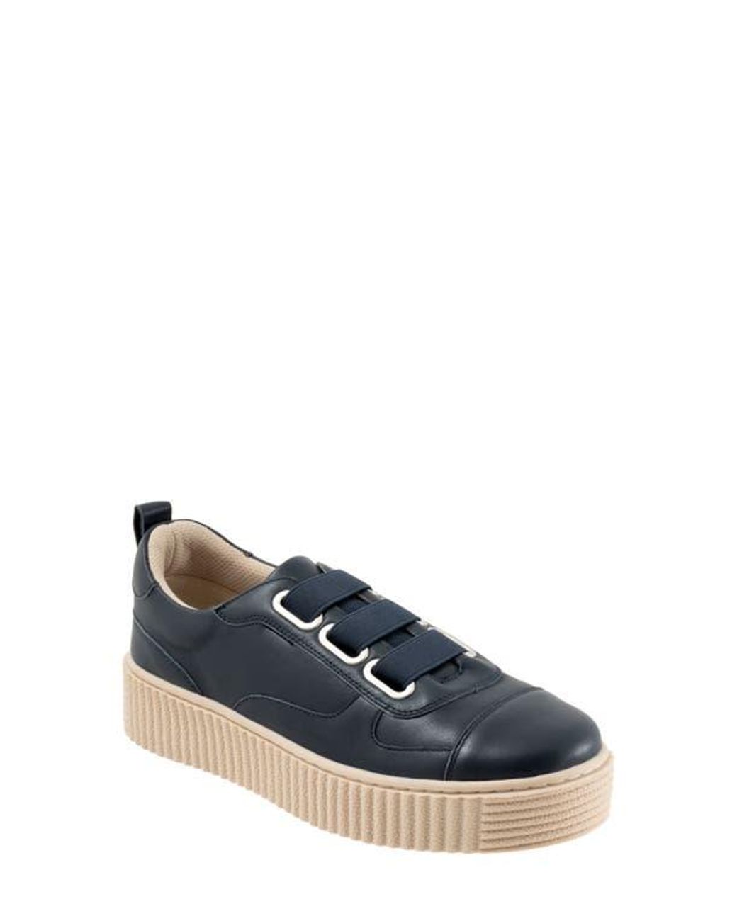 Trotters Bliss Platform Sneaker in Blue | Lyst