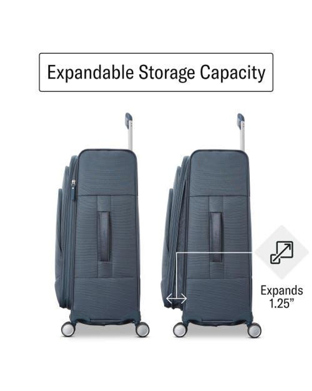 Samsonite Uplift Softside Luggage With Spinner Wheels in Blue | Lyst