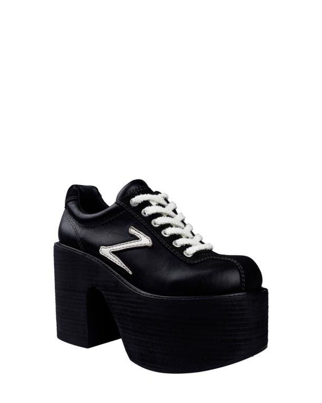 Zigi Shelby Lace-Up Platform Shoe in Black | Lyst